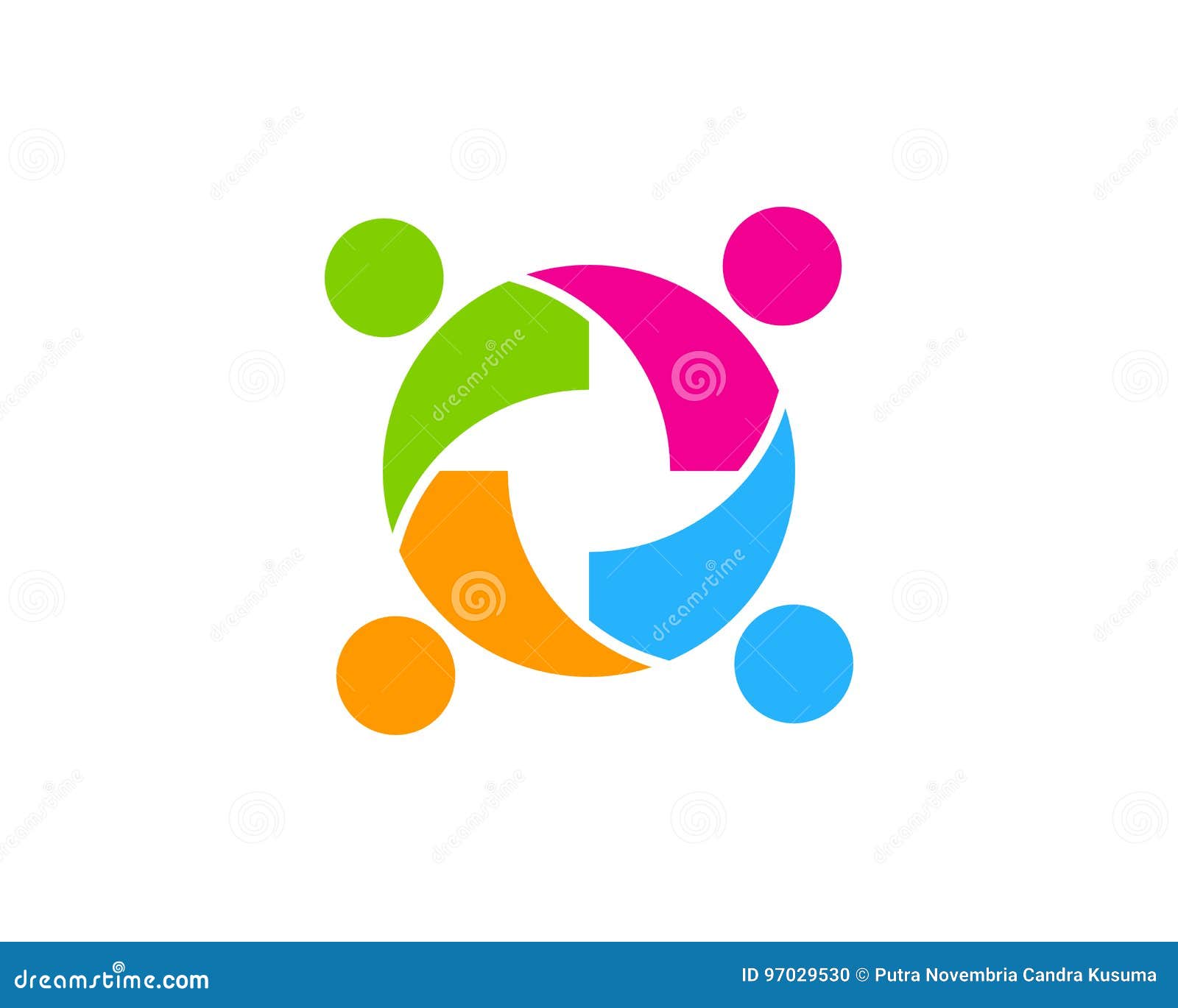 People Icon Logo Design Element Stock Vector - Illustration of ...