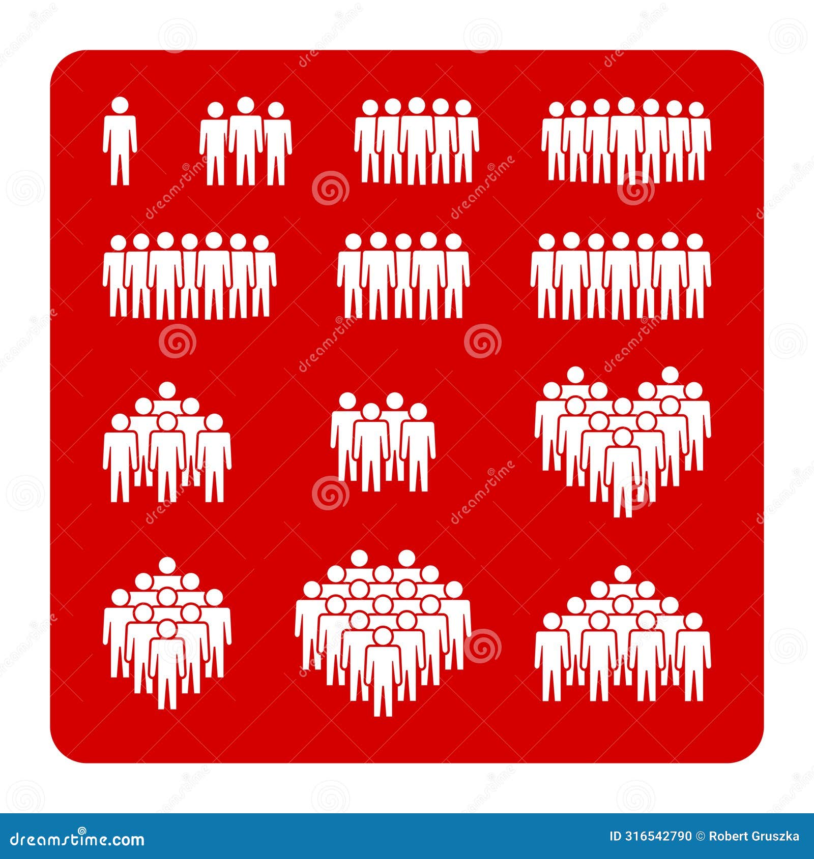 People icon set stock vector. Illustration of symbol - 316542790