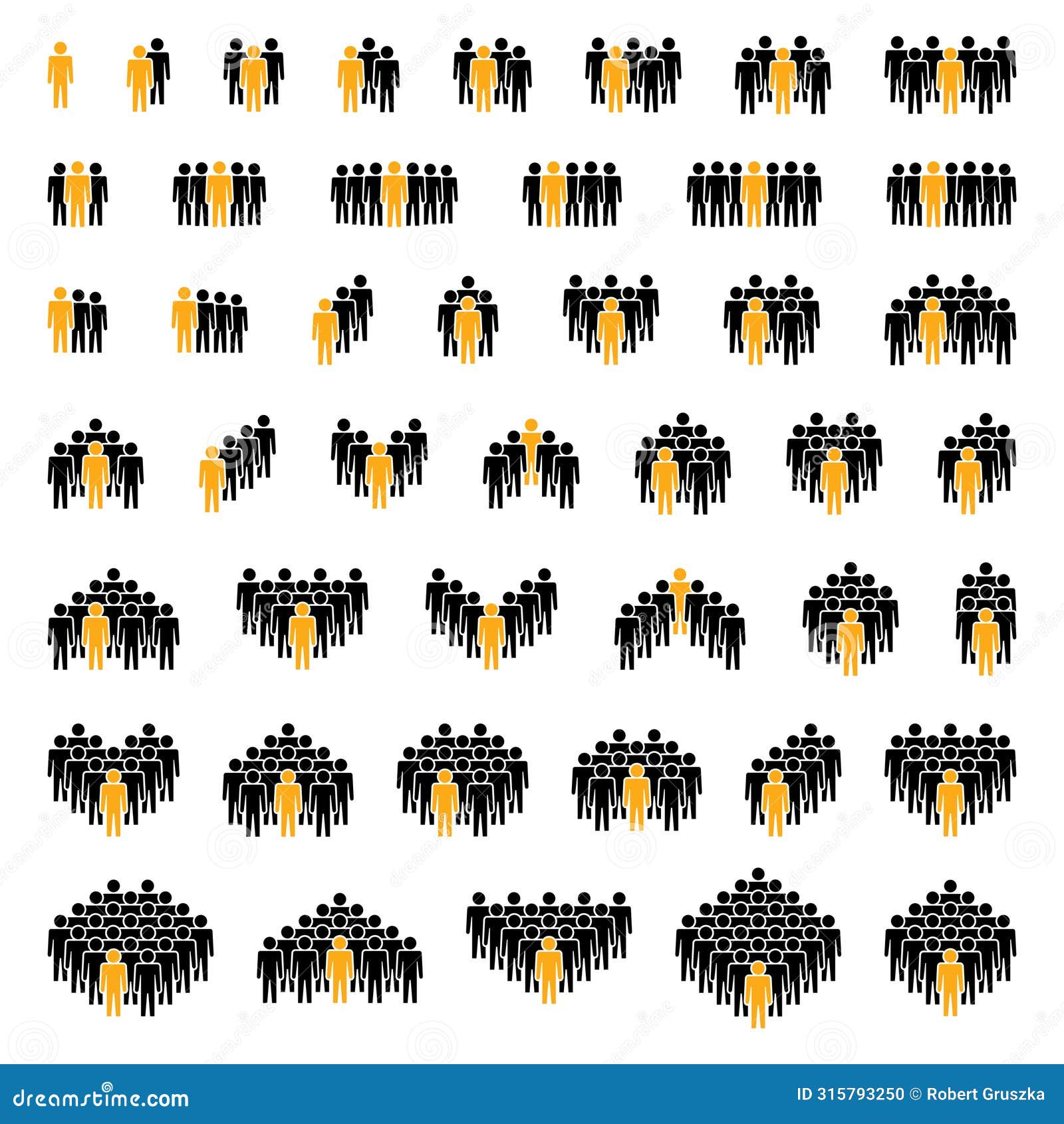 People icon set stock vector. Illustration of file, human - 315793250