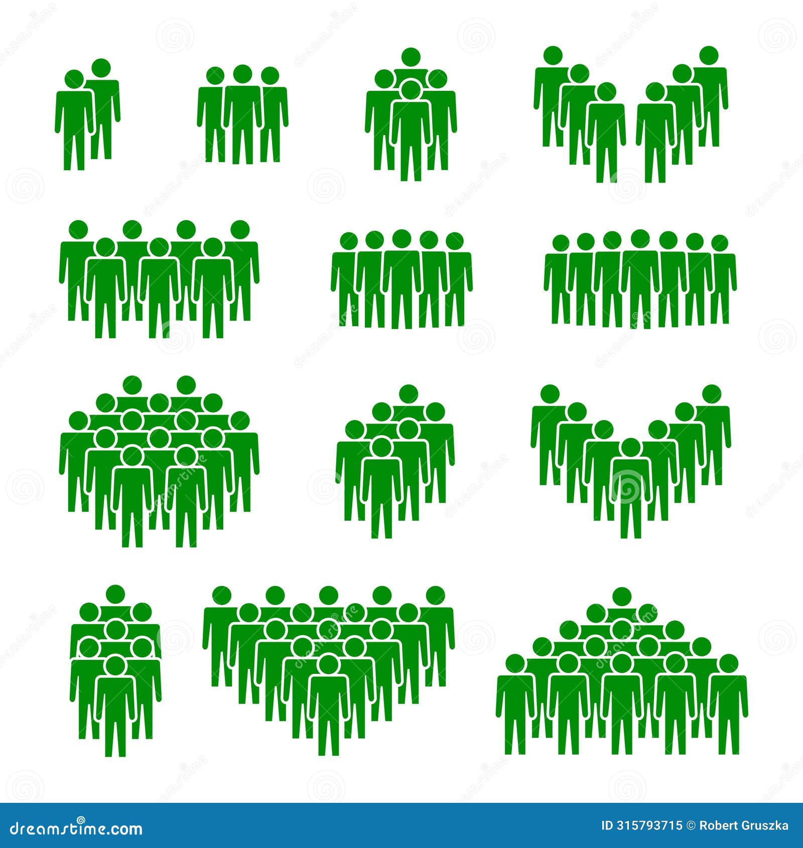 People icon set stock vector. Illustration of cartoon - 315793715