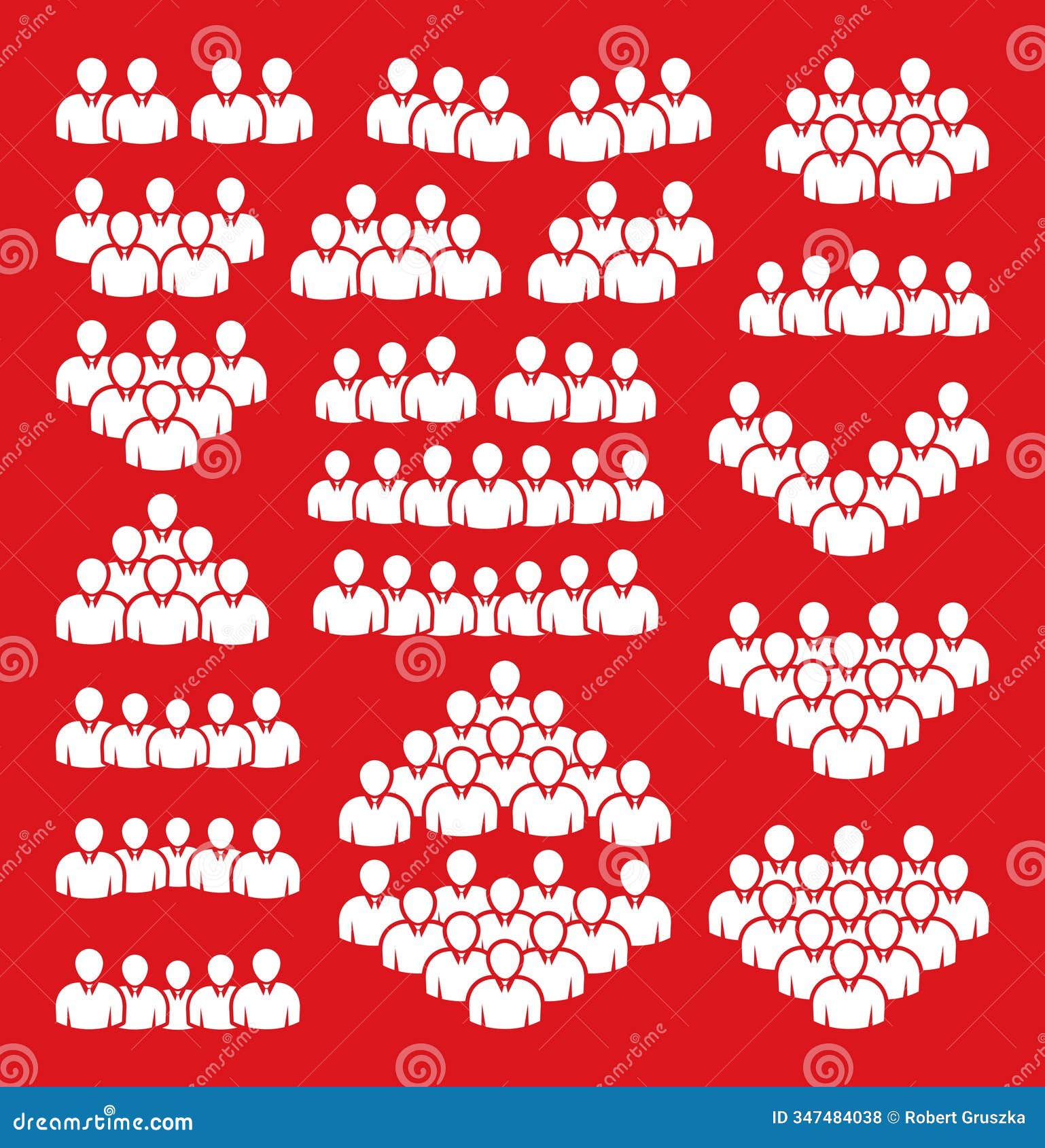 People icon set. stock vector. Illustration of community - 347484038