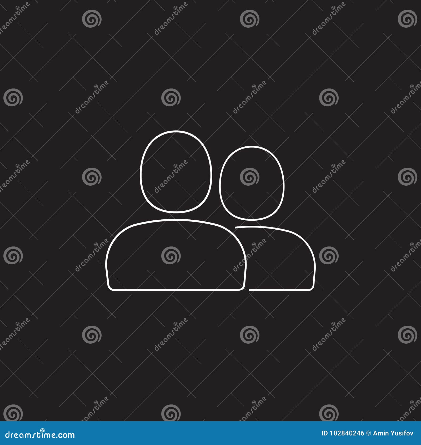 People Icon Vector, Solid Logo Illustration,linear Pictogram Iso Stock ...