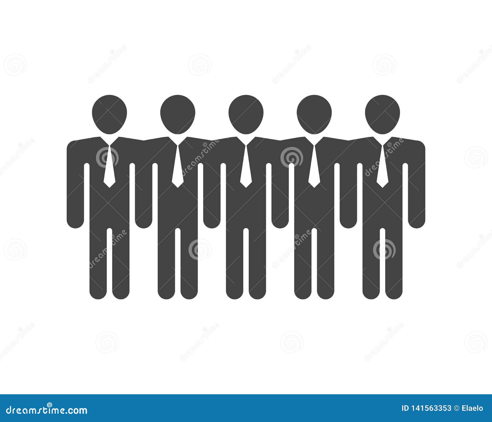 People Icon Work Group Vector Stock Vector - Illustration of ...