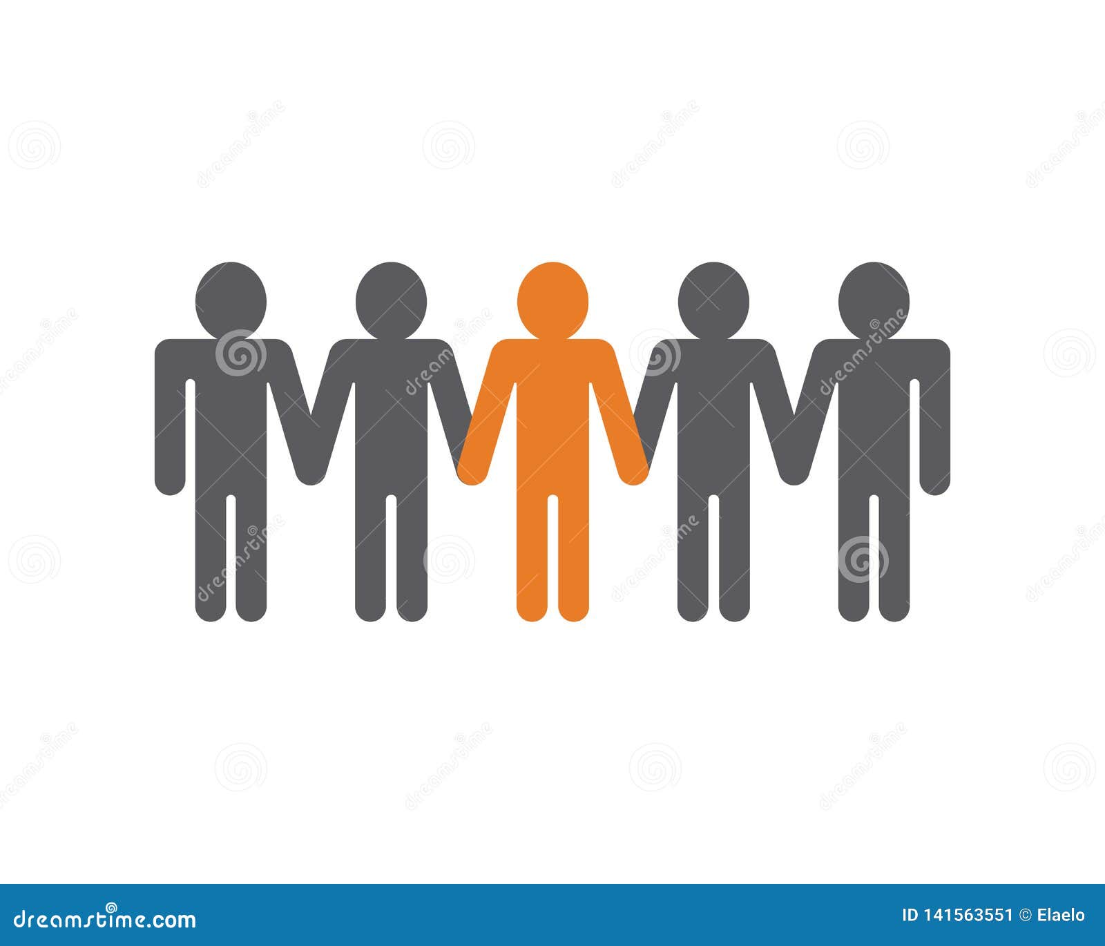 People Icon Work Group Vector Stock Vector - Illustration of crowd ...