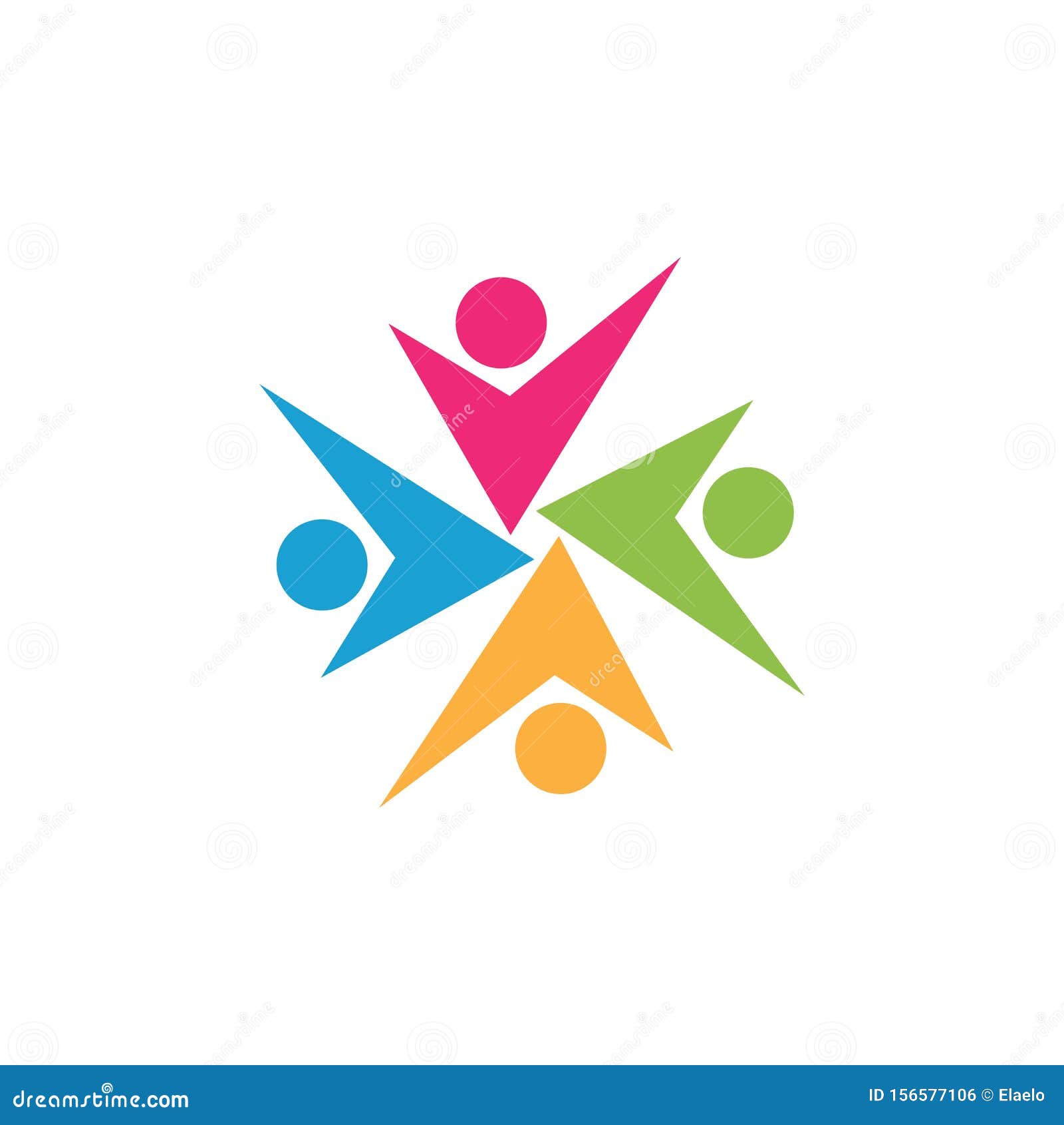 People Icon Work Group Vector Stock Vector - Illustration of social ...