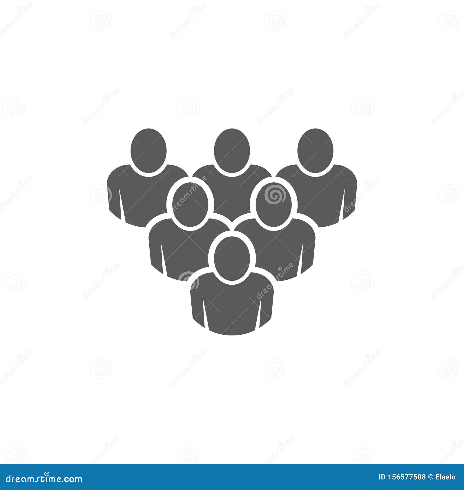 People Icon Work Group Vector Stock Vector - Illustration of graphic ...