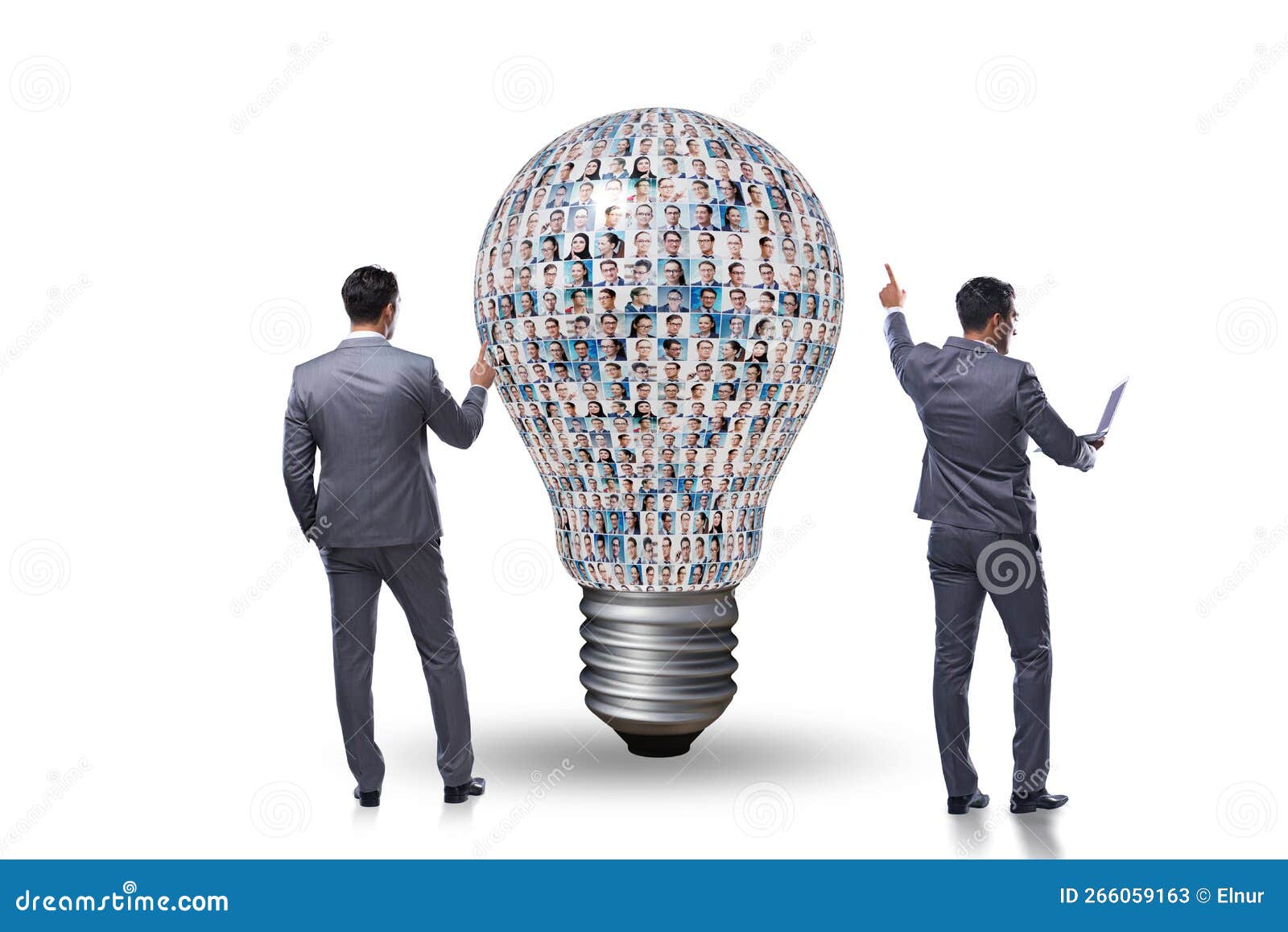 People in Idea and Diversity Concept Stock Image - Image of creative ...