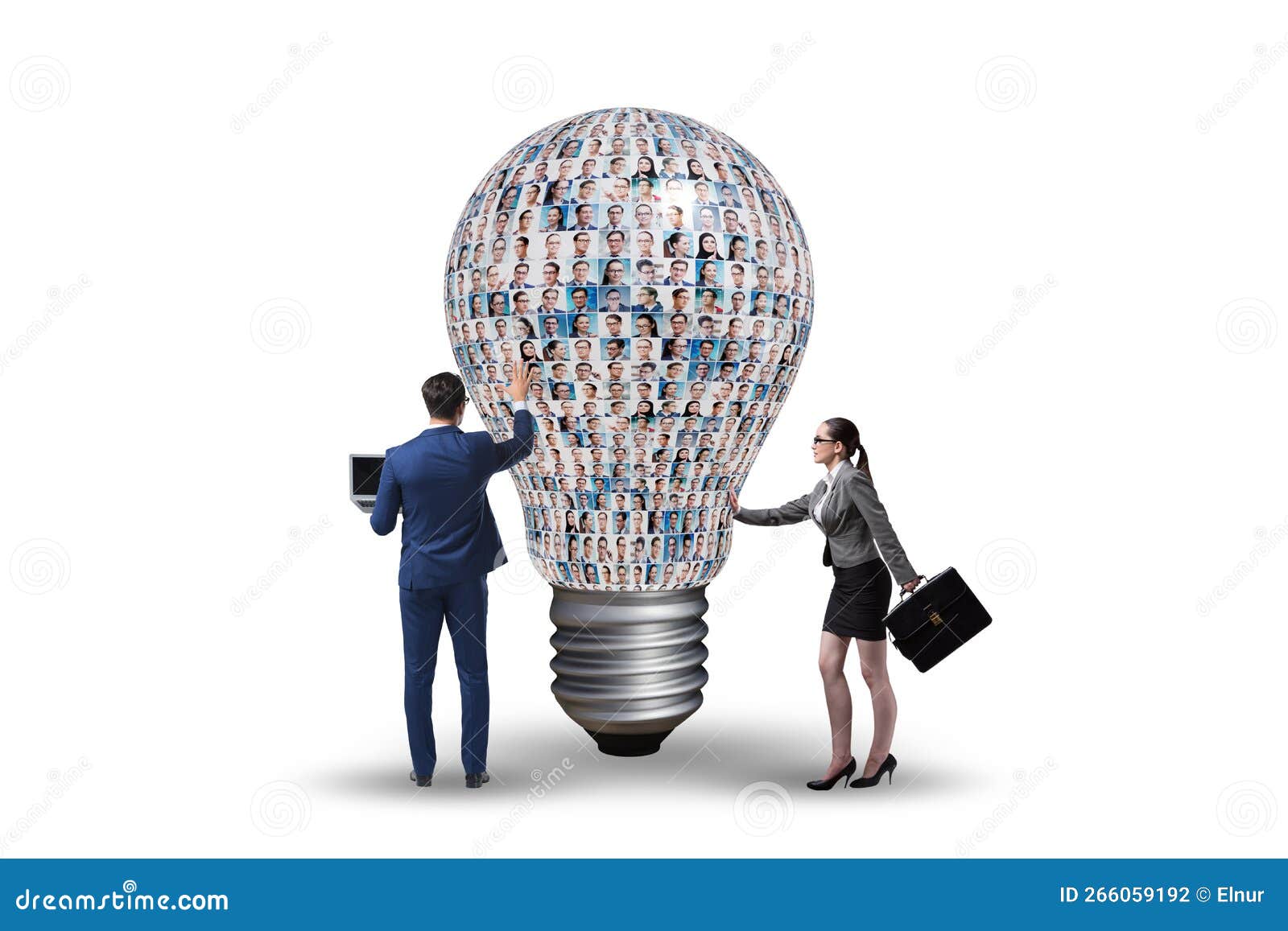 People in Idea and Diversity Concept Stock Photo - Image of invention ...