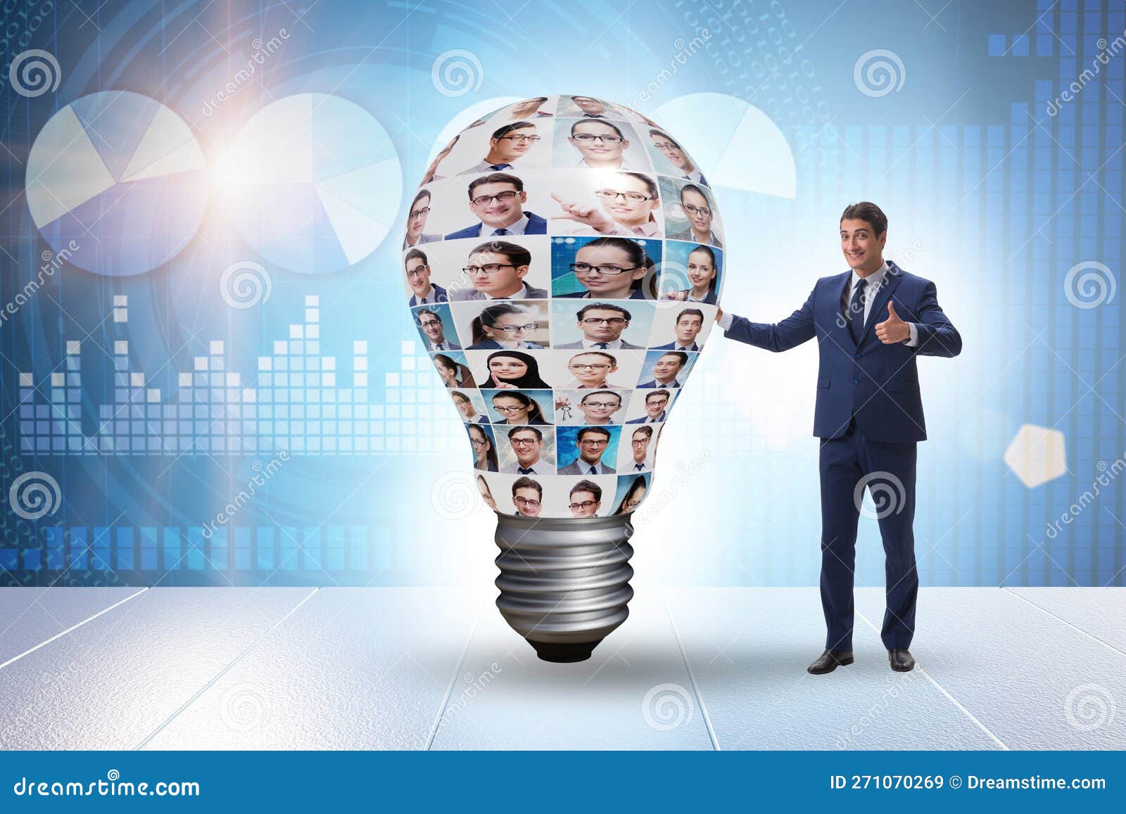 People in Idea and Diversity Concept Stock Image - Image of career ...