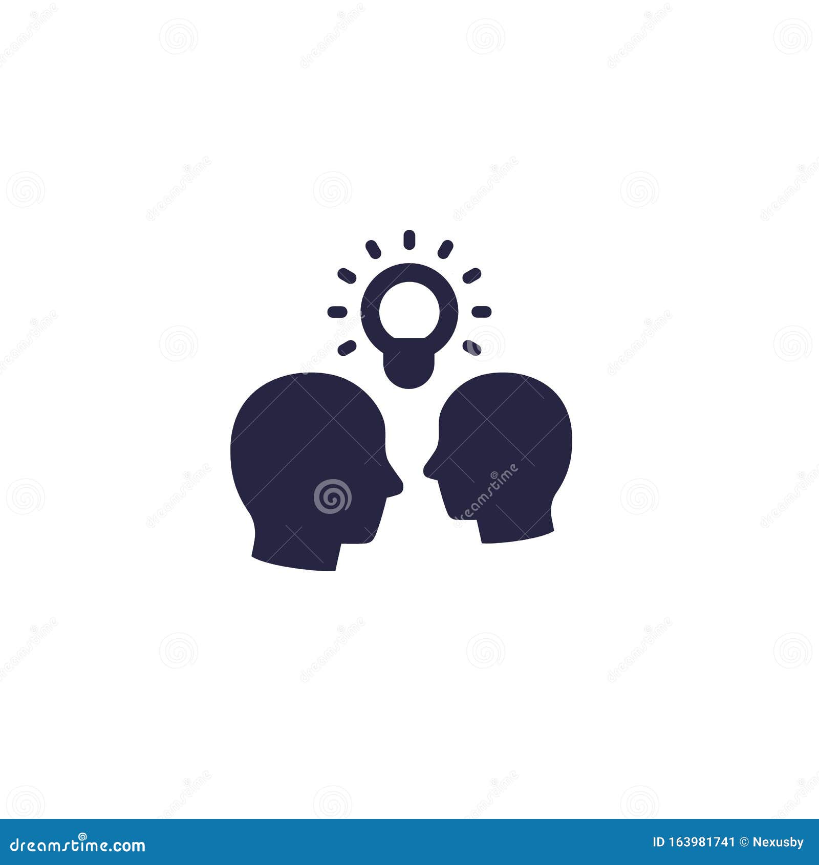 People with Ideas, Innovators Icon Stock Vector - Illustration of ...