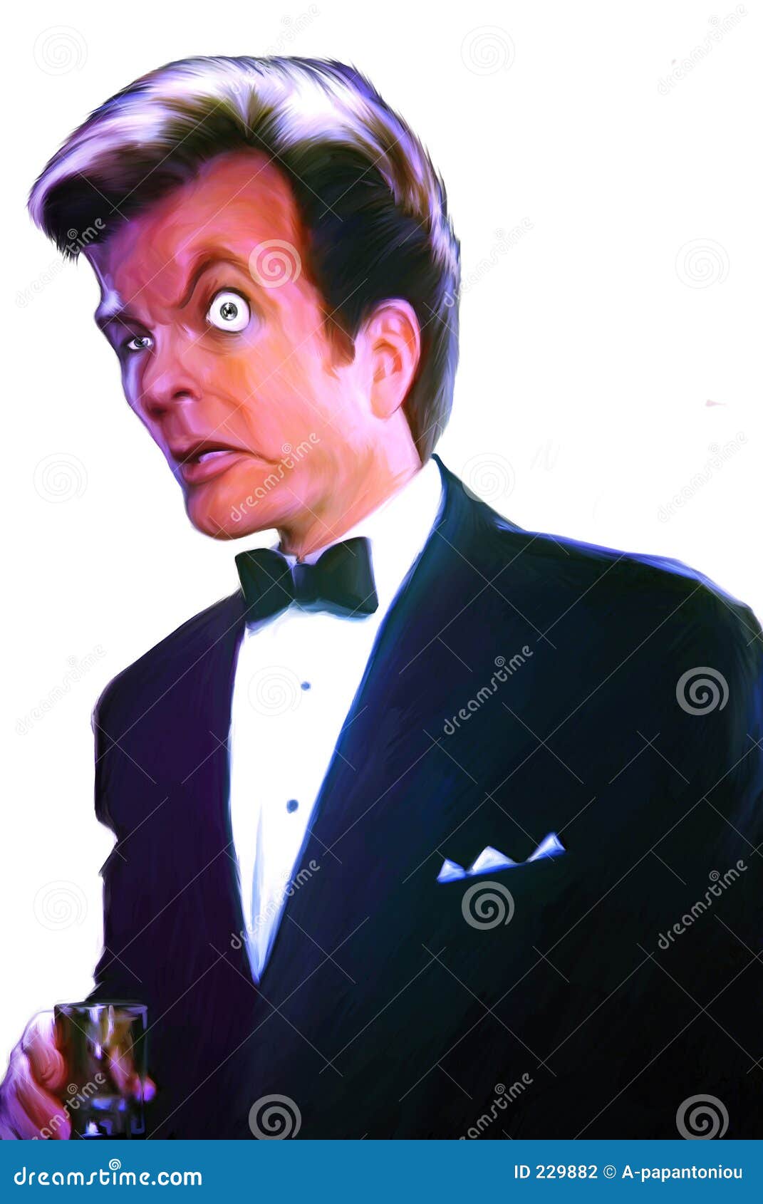 People Illustrated 002: Snobbish Stock Illustration - Illustration of ...