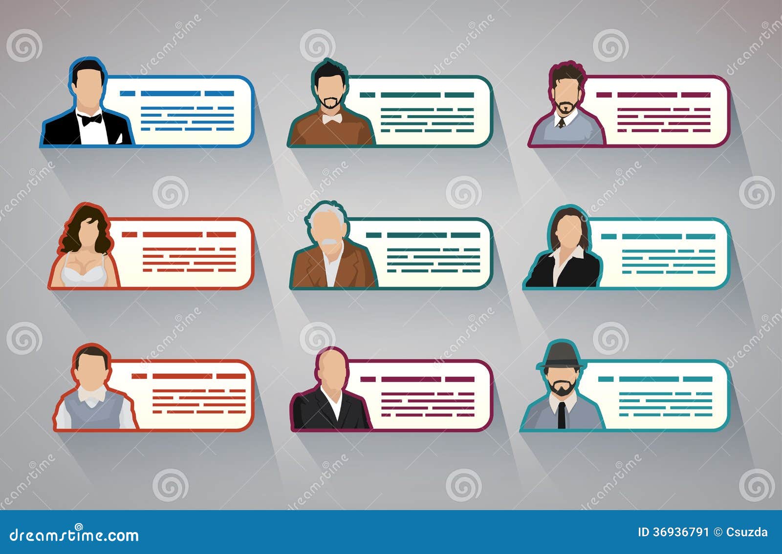 People information stock vector. Illustration of identity - 36936791