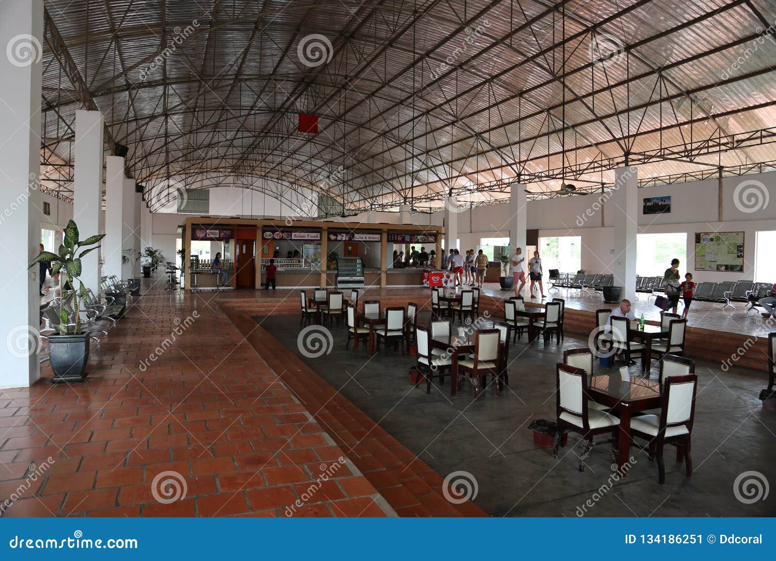 People Inside Bus Station in Cambodia Editorial Photo - Image of ...