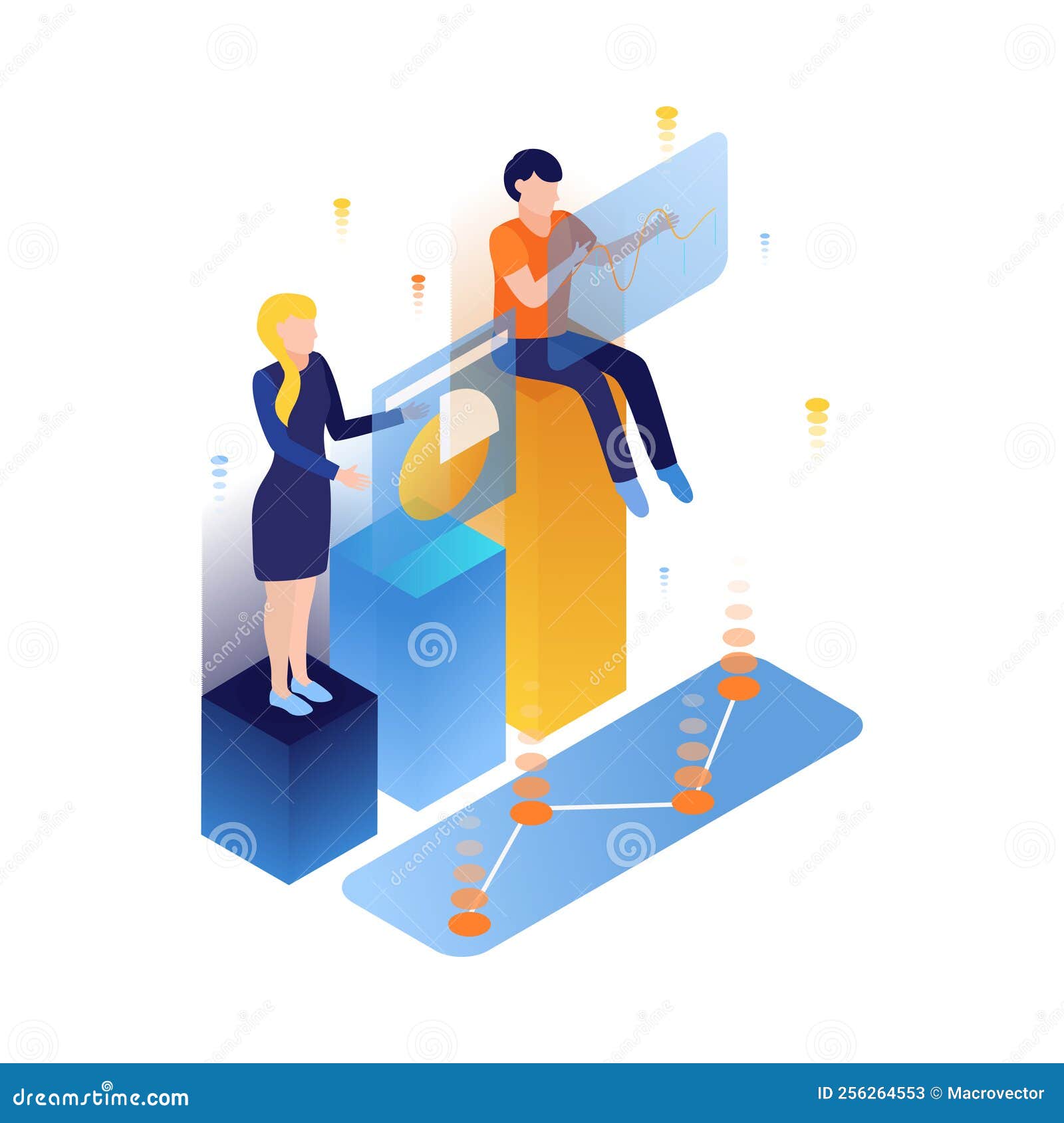People and Interfaces Icon stock illustration. Illustration of ...