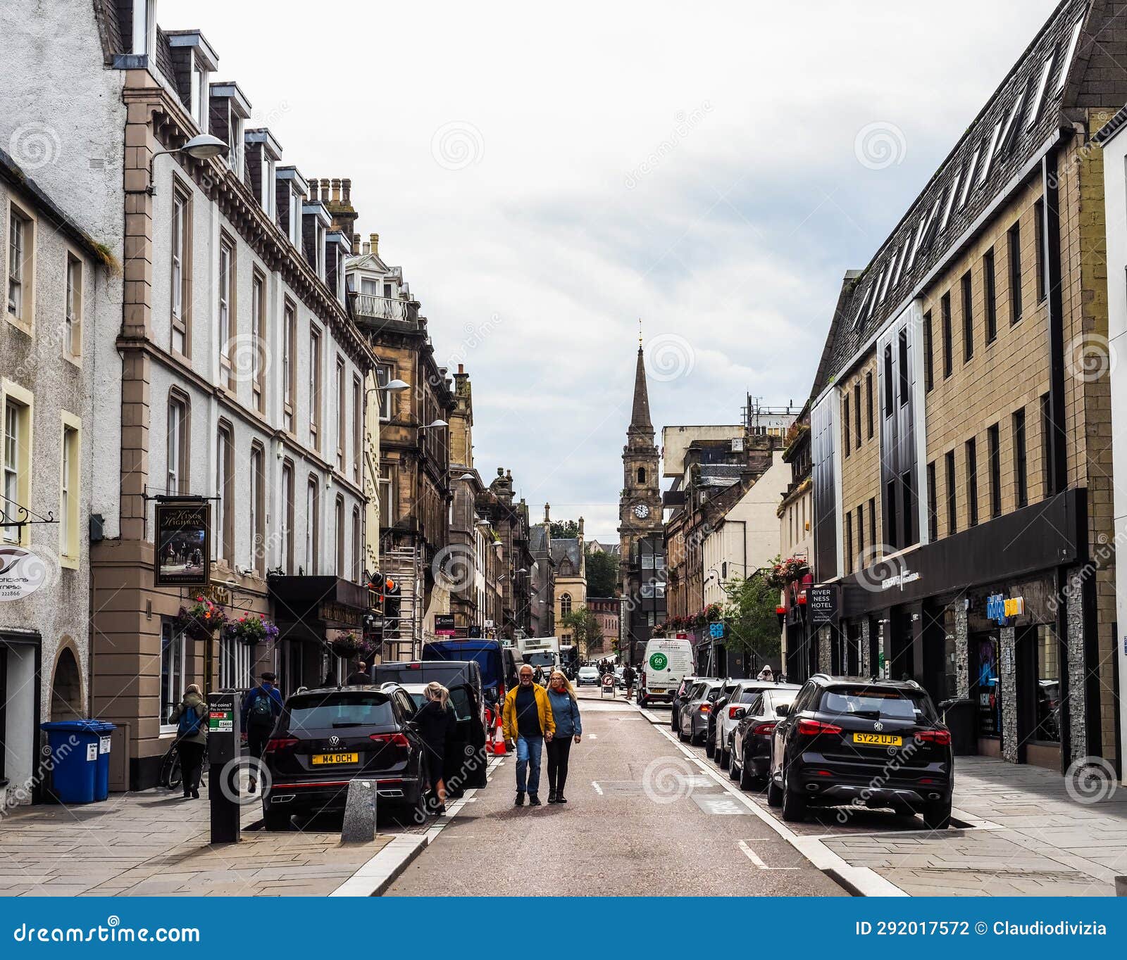 People in Inverness City Centre Editorial Photography - Image of center ...