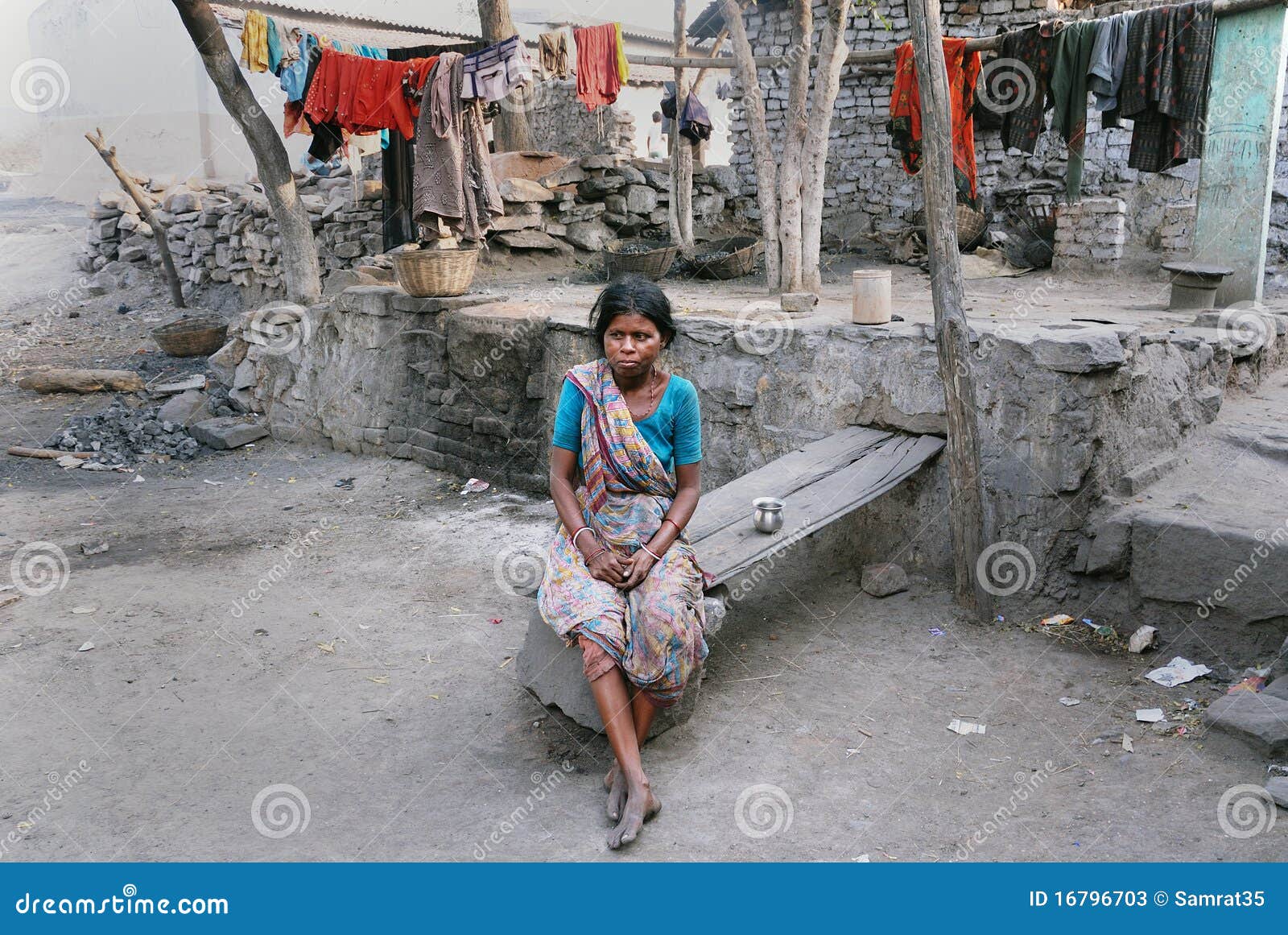 People of the Jharia Coalmines Area in India Editorial Stock Photo ...