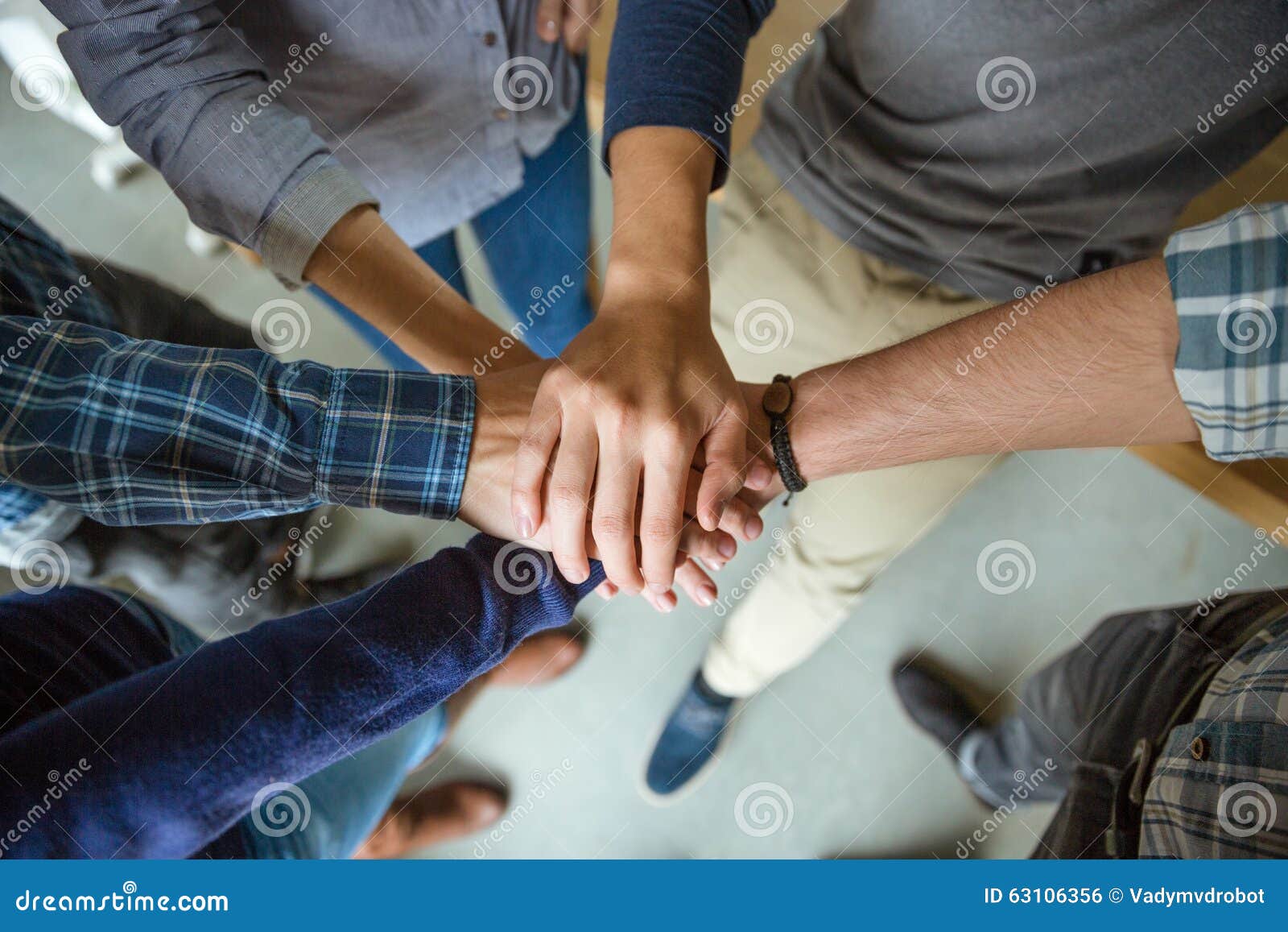 People Joining Hands Together Stock Photo - Image of hand, agreement ...