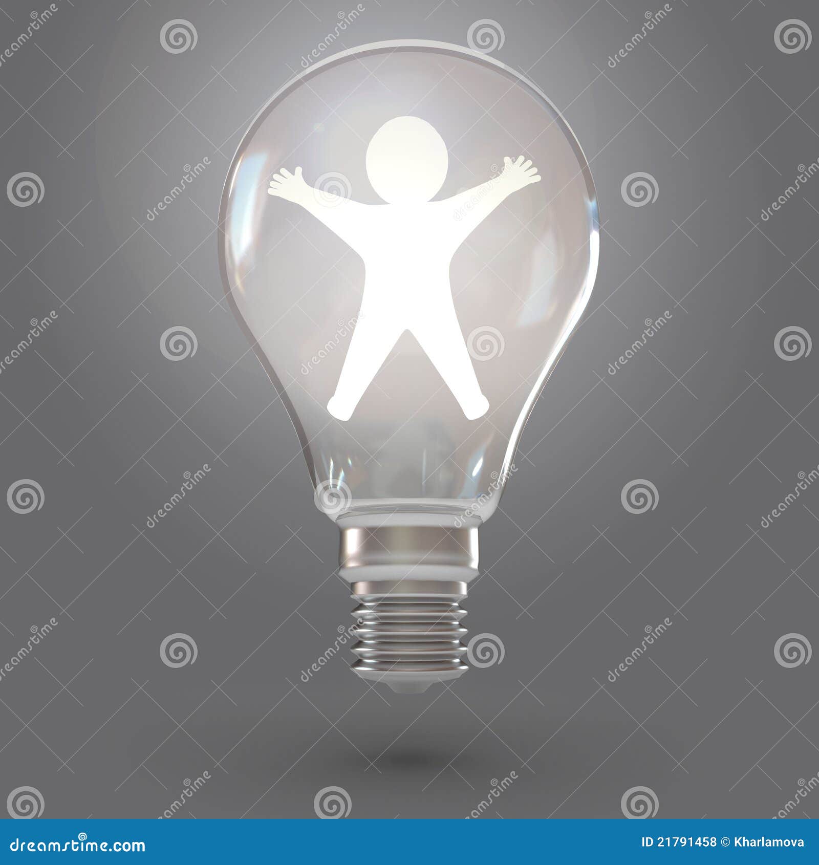 People in the lamp stock illustration. Illustration of light - 21791458