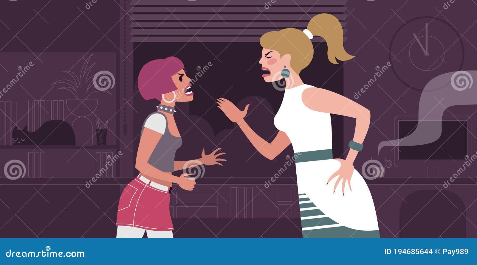 Brawl And Life - Pictured As A Word Brawl And A Wreck Ball To Symbolize ...