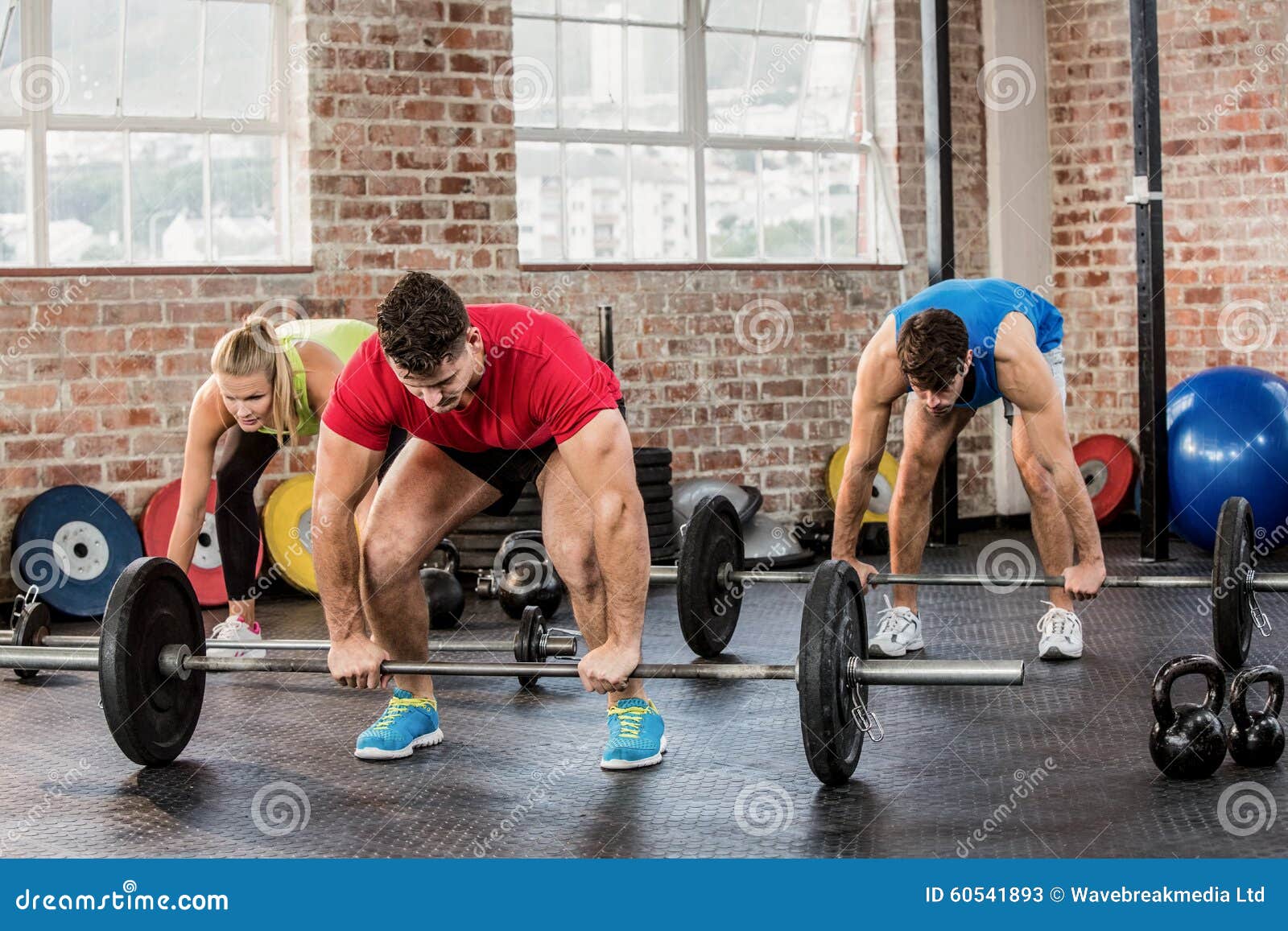 People lifting barbell stock image. Image of healthy - 60541893