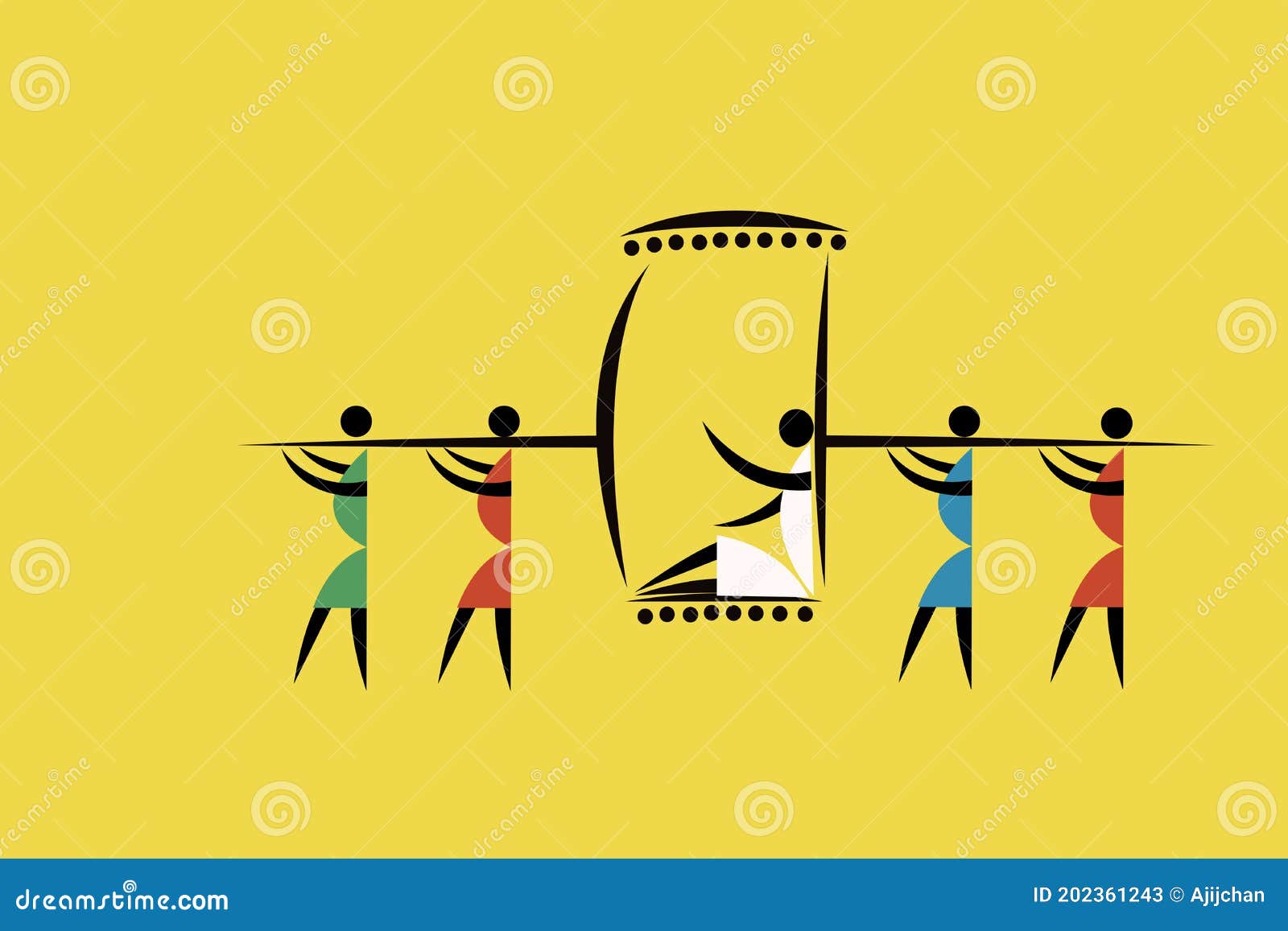Palanquin Cartoons, Illustrations & Vector Stock Images - 87 Pictures ...