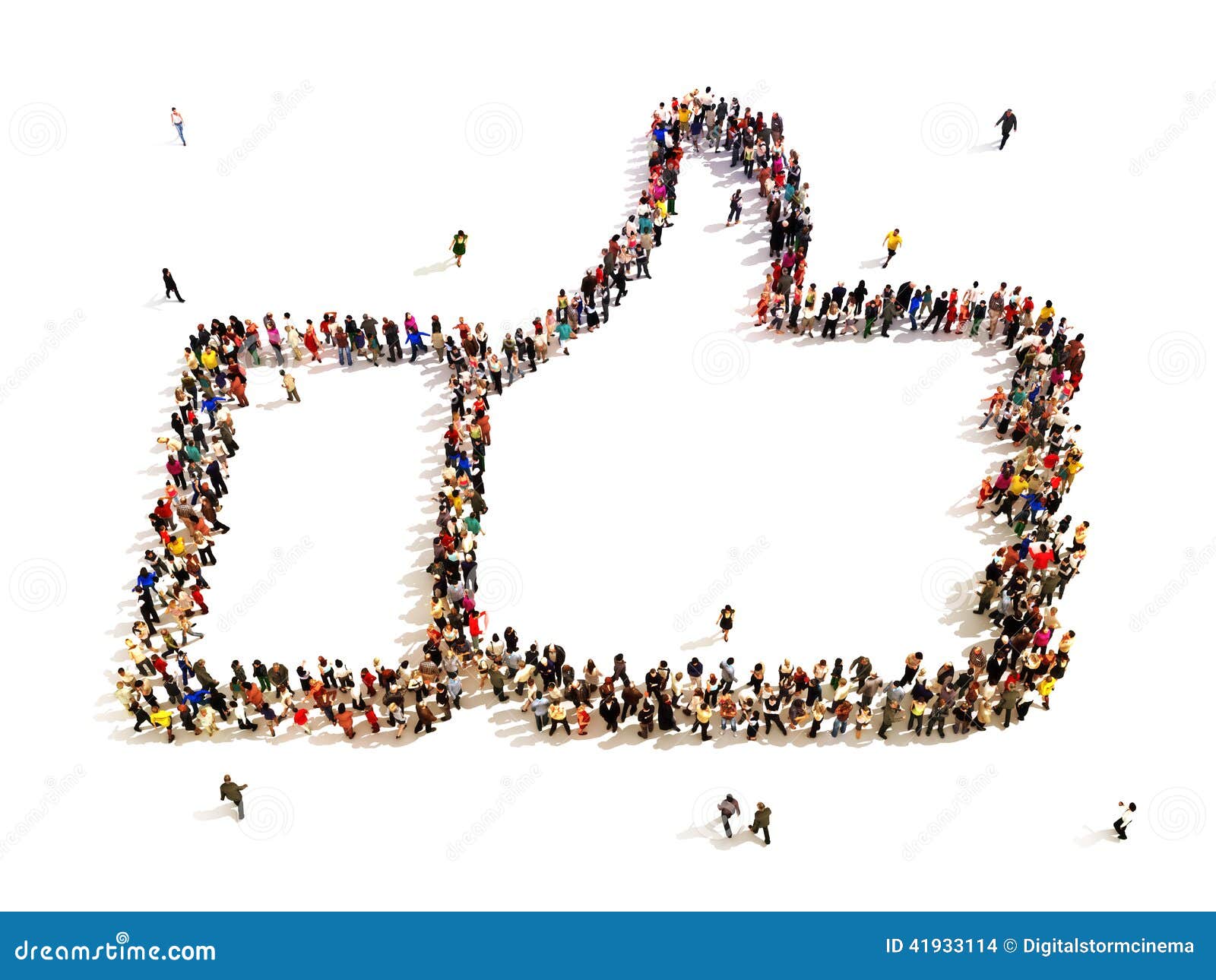 People that like. stock illustration. Illustration of button - 41933114
