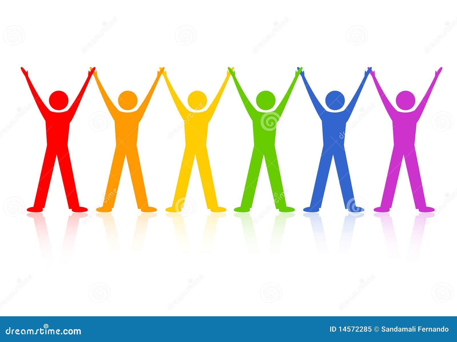 People in line stock vector. Illustration of colour, line - 14572285