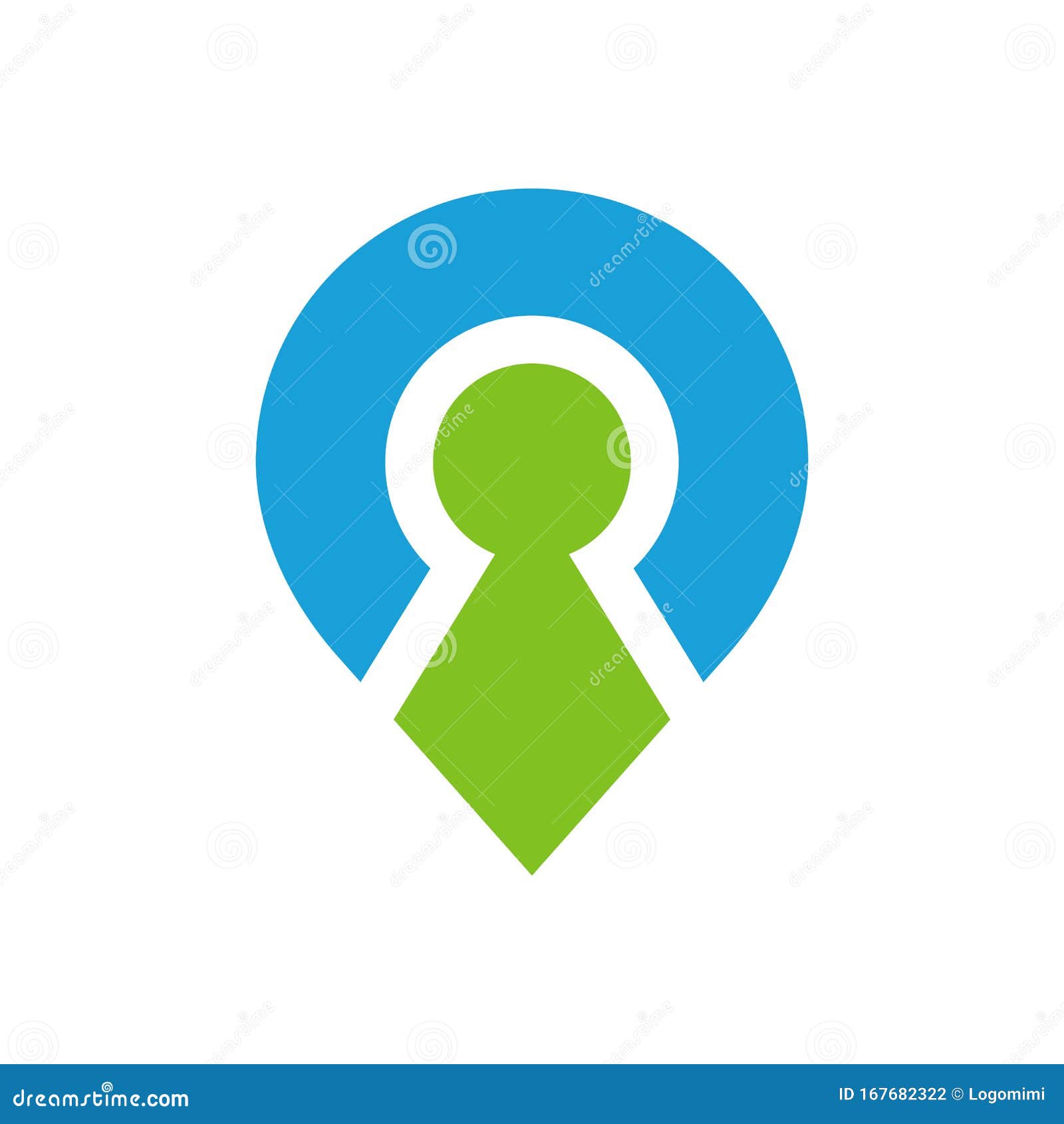 People Pin Location Logo Vector Design. Brand Identity Emblem, Designs ...