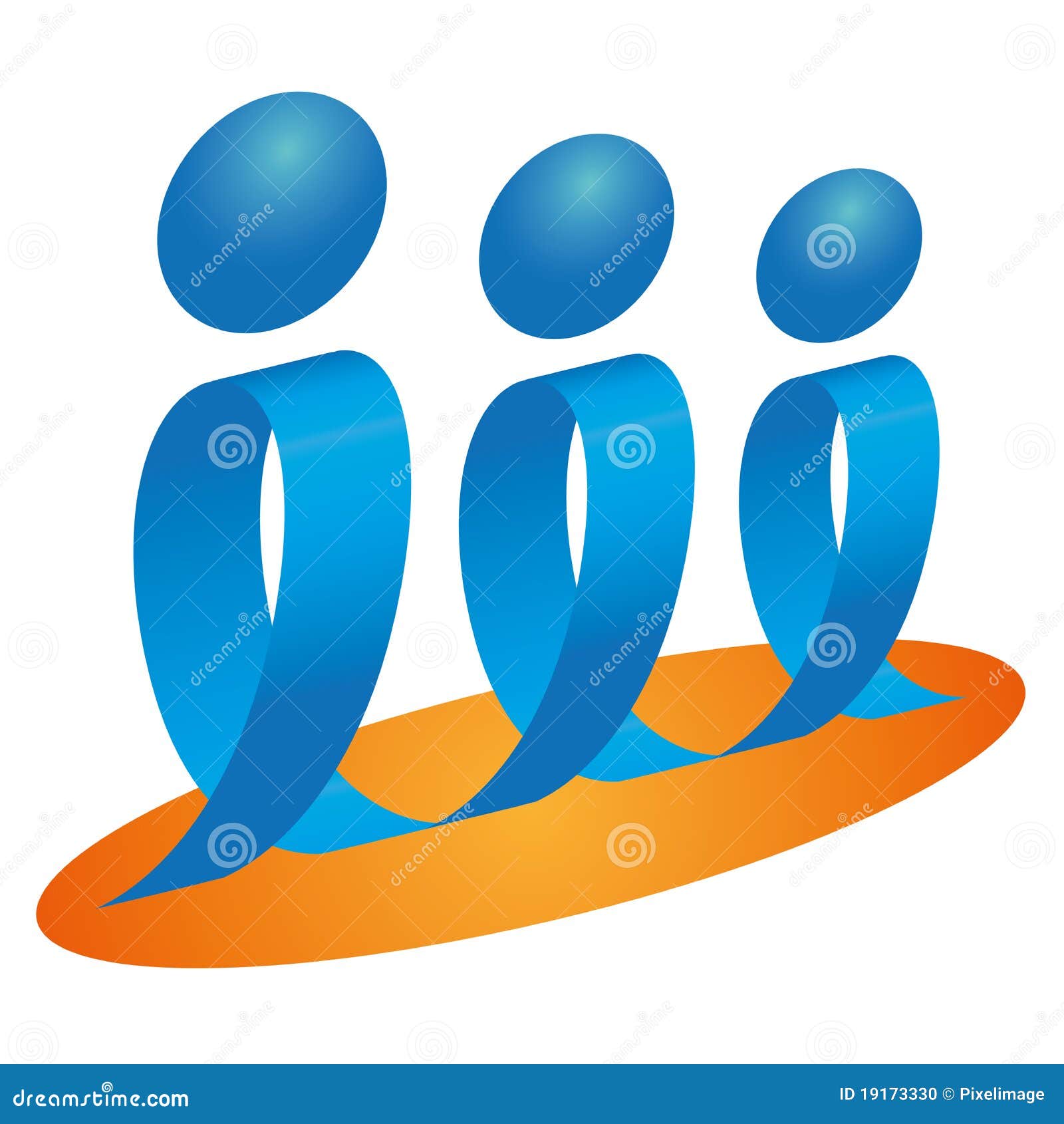 People logo stock illustration. Illustration of person - 19173330