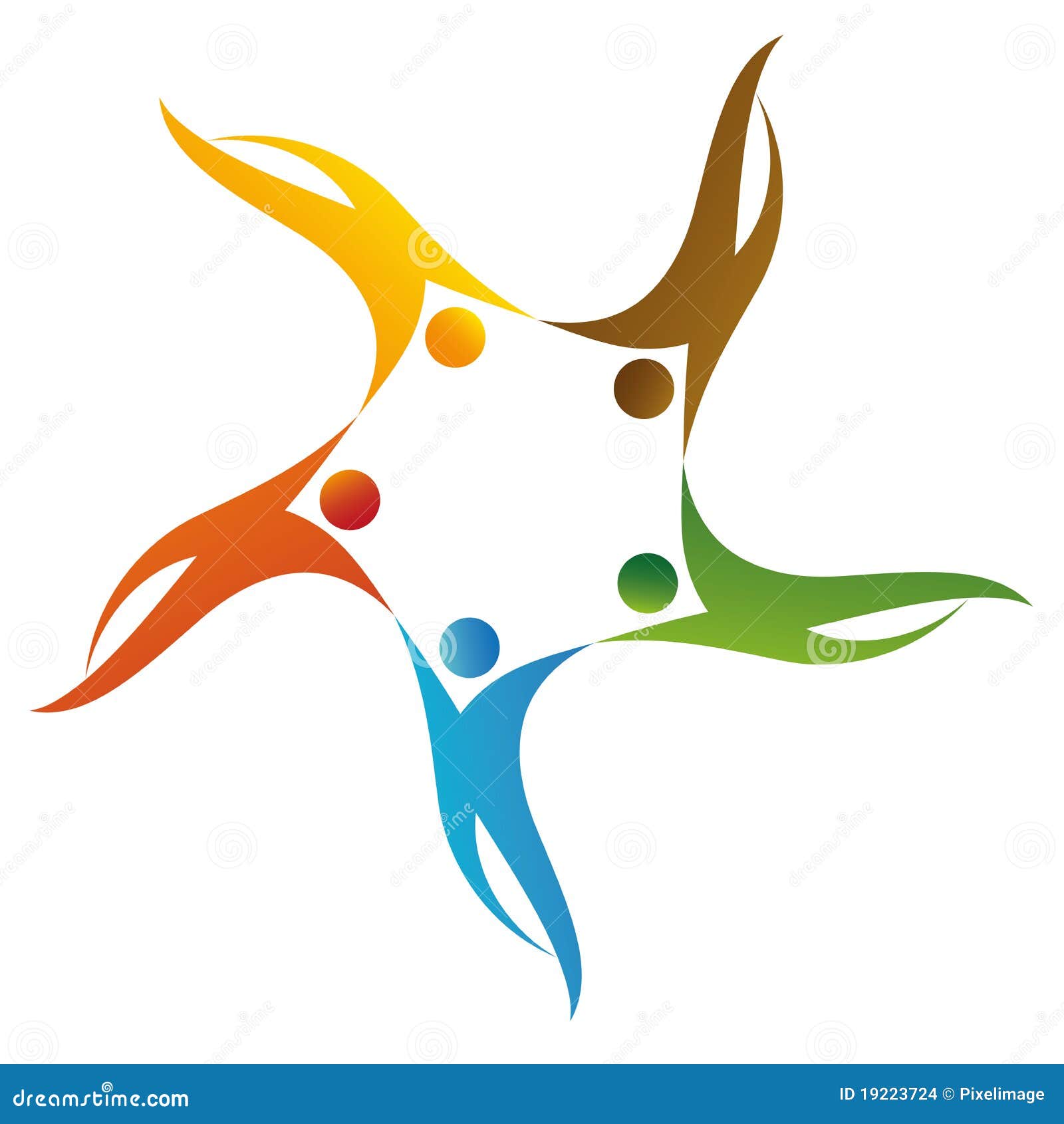 People logo stock illustration. Illustration of modern - 19223724