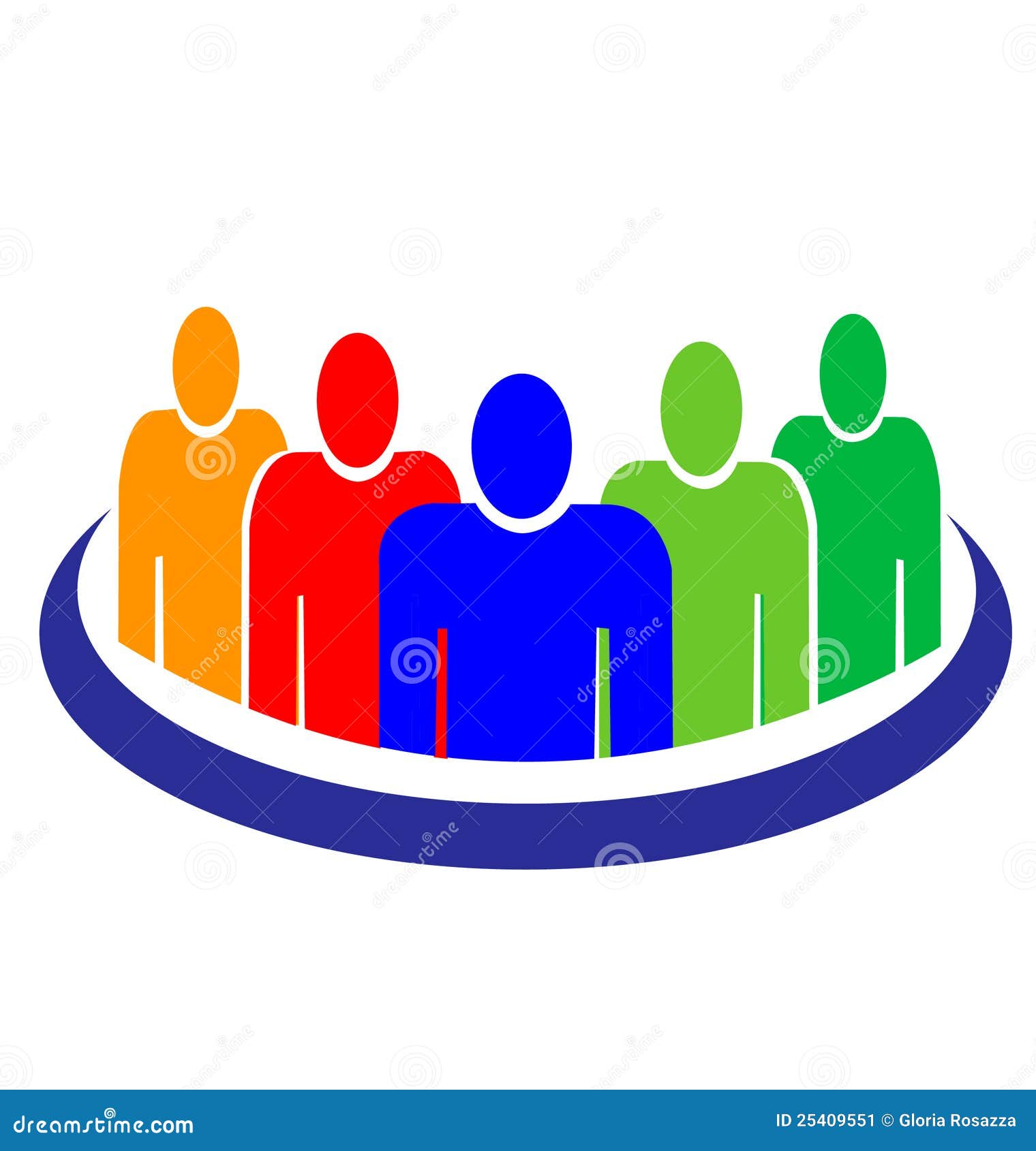 People logo stock vector. Illustration of community, graphics - 25409551