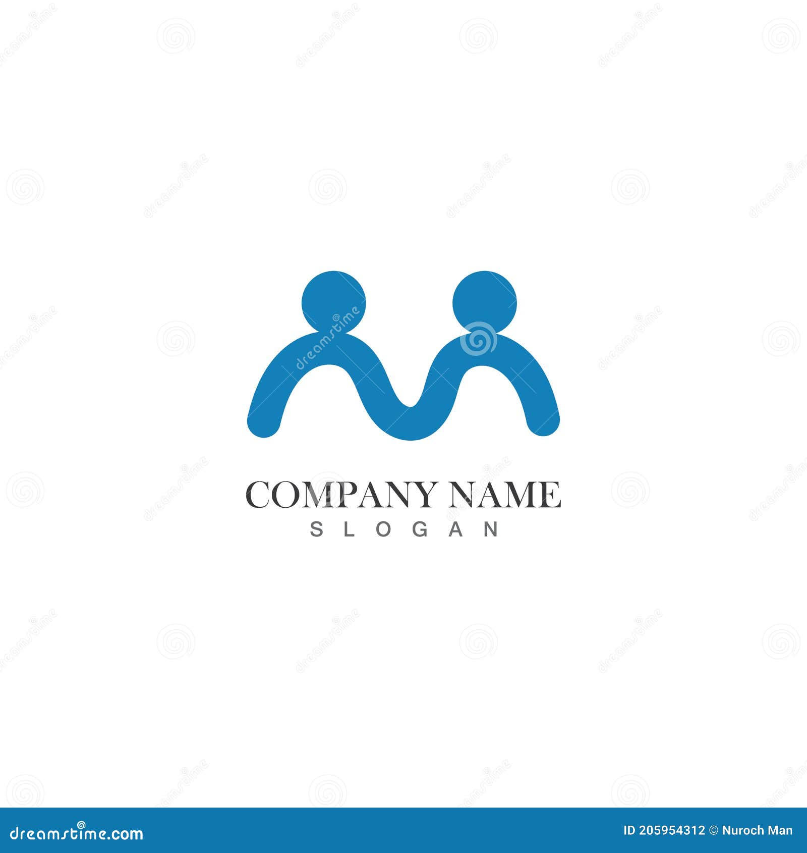 People Logo, Social Design Template. Stock Photo - Image of network ...