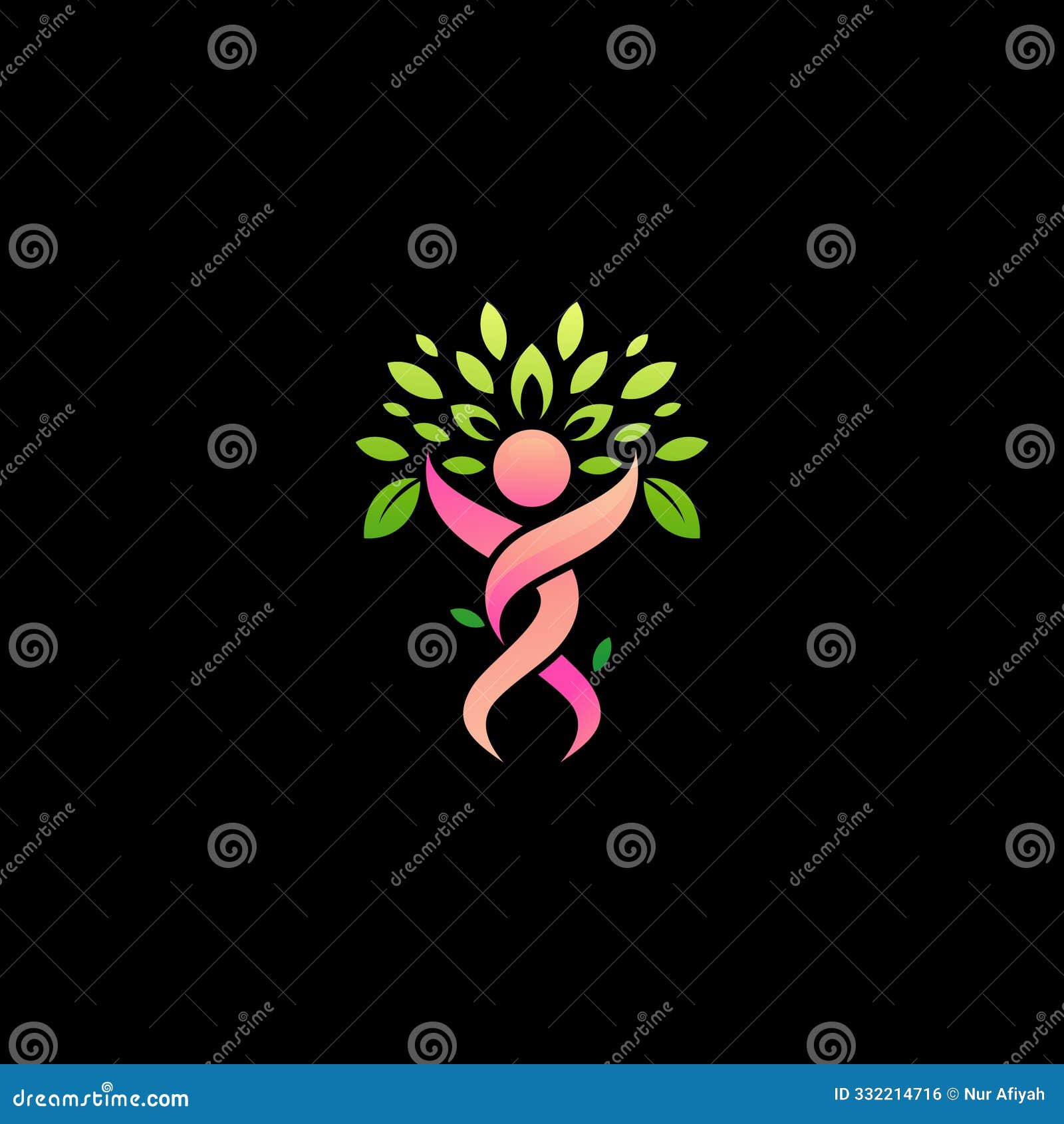 People Logo and Tree Design Combination, People Active Logos Stock ...