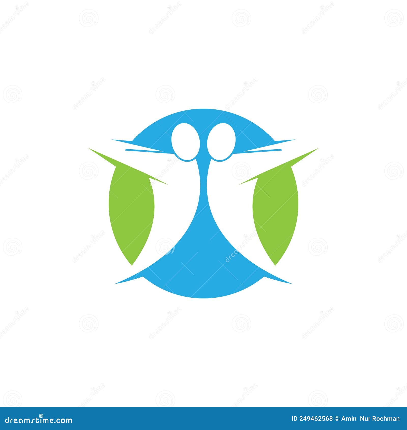People Logo Vector Design Template Stock Illustration - Illustration of ...