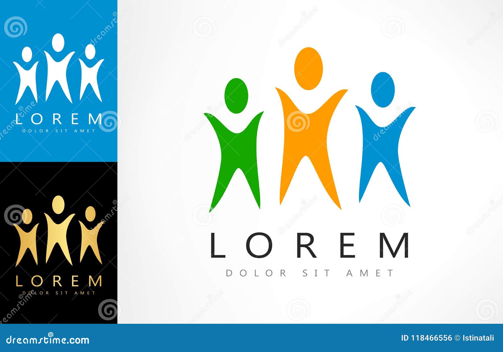 People logo vector stock vector. Illustration of folks - 118466556