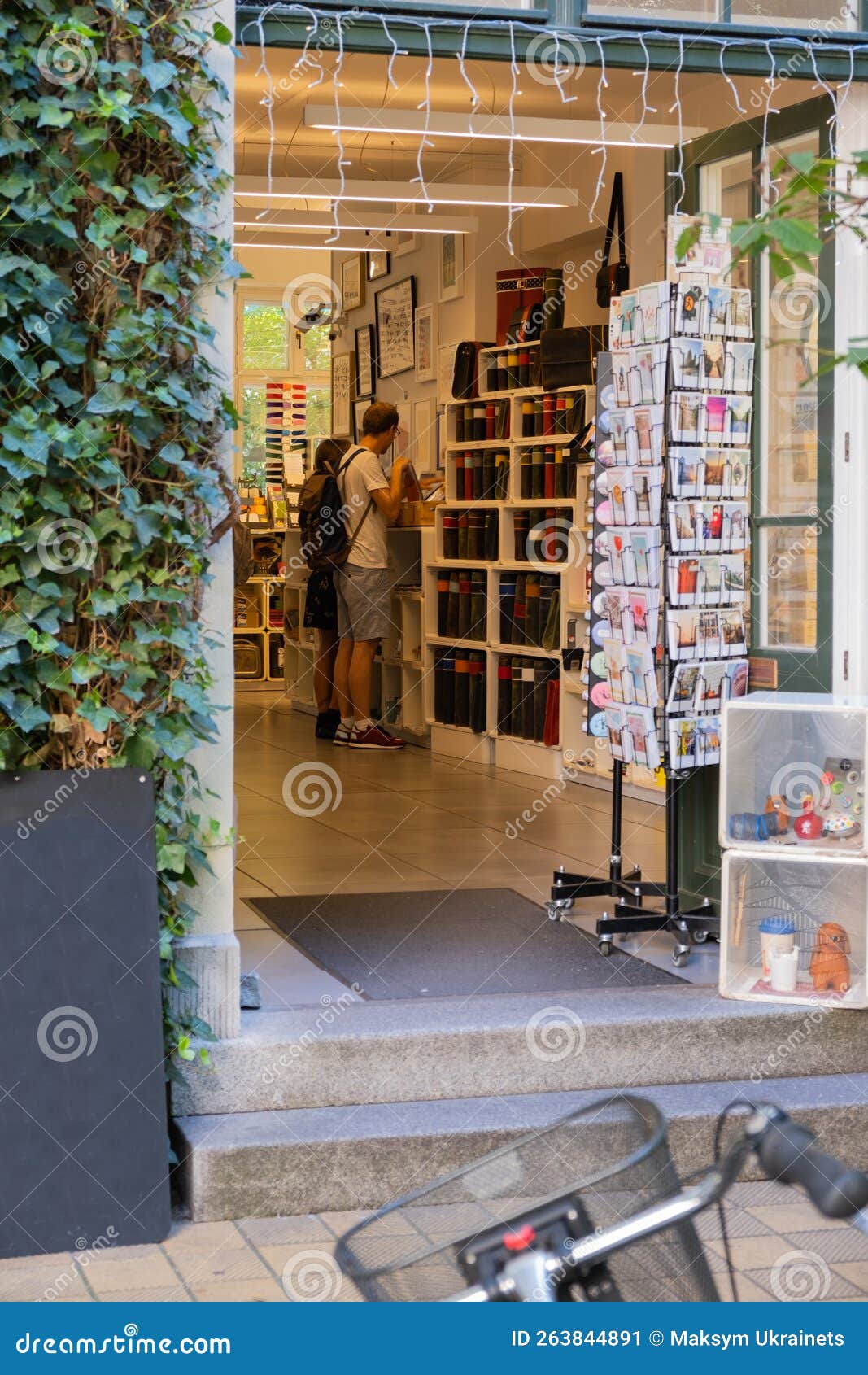 People Looking at Goods in a Store in Berlin, Germany Stock Image ...