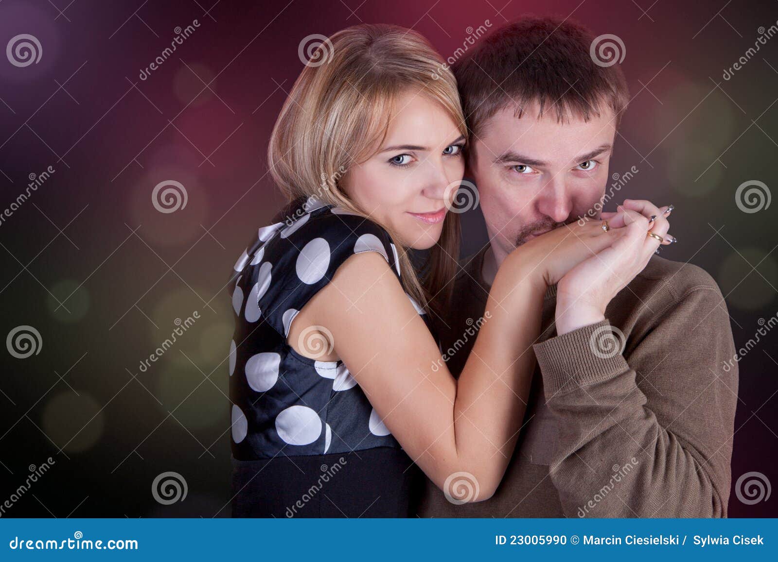 People in love stock photo. Image of smile, happy, pretty - 23005990