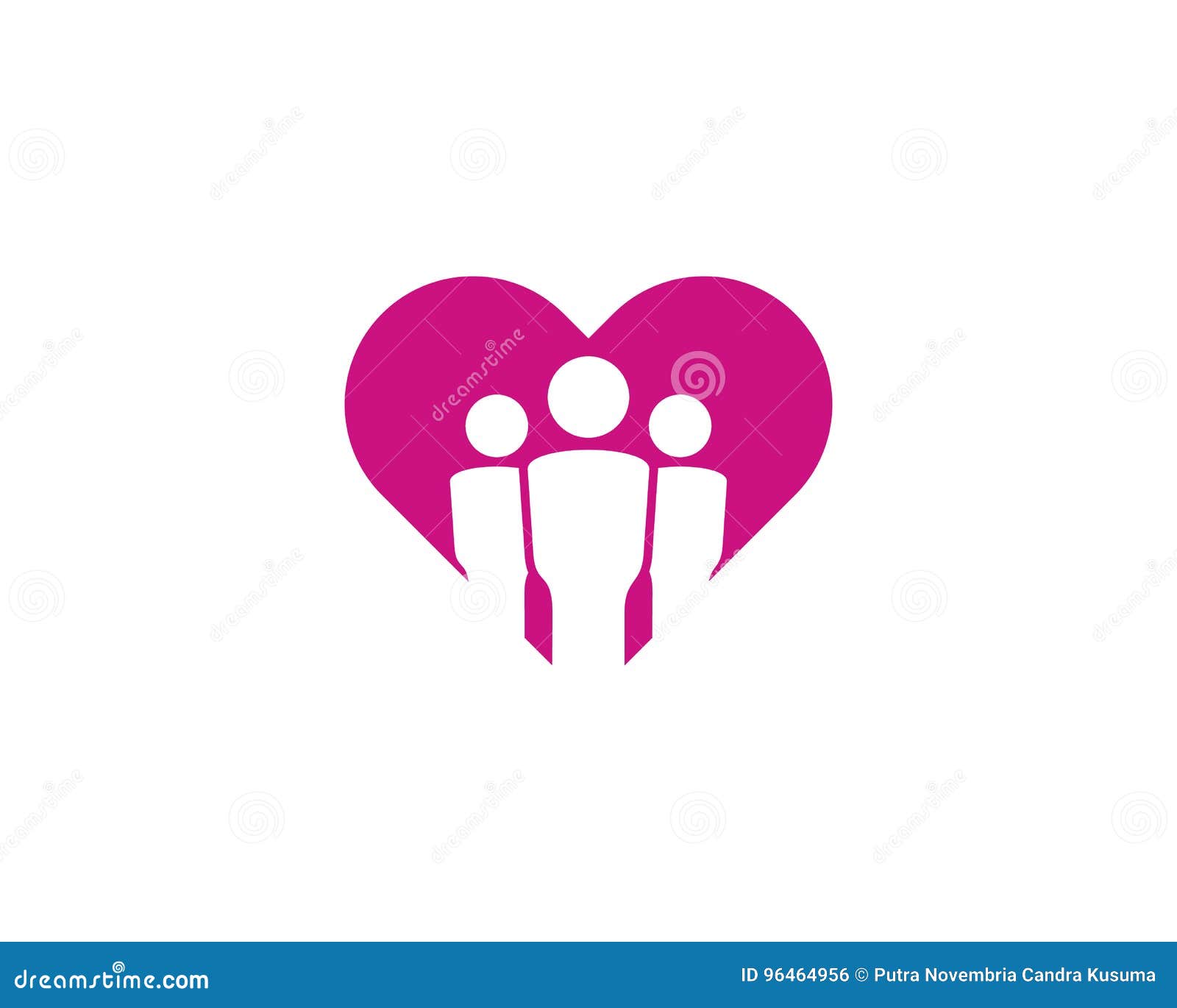 People Love Icon Logo Design Element Stock Vector - Illustration of ...