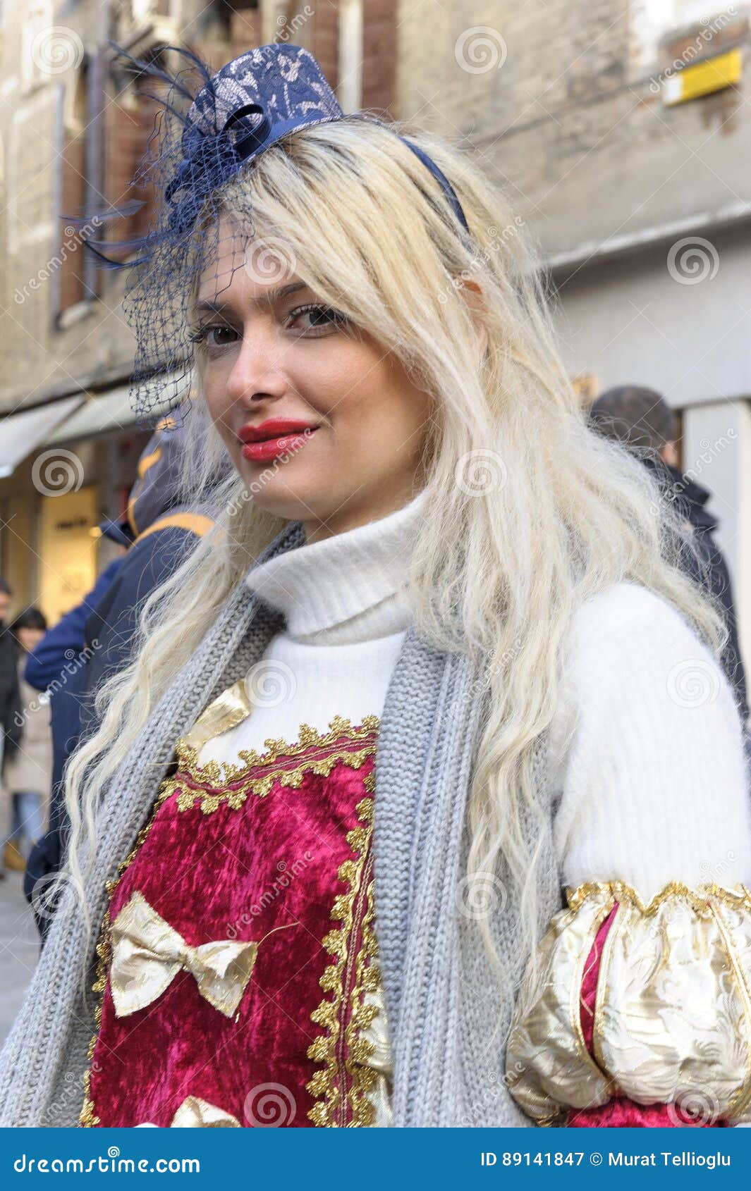 People in Luxury Costume at Venice, Italy 2015 Editorial Photography ...