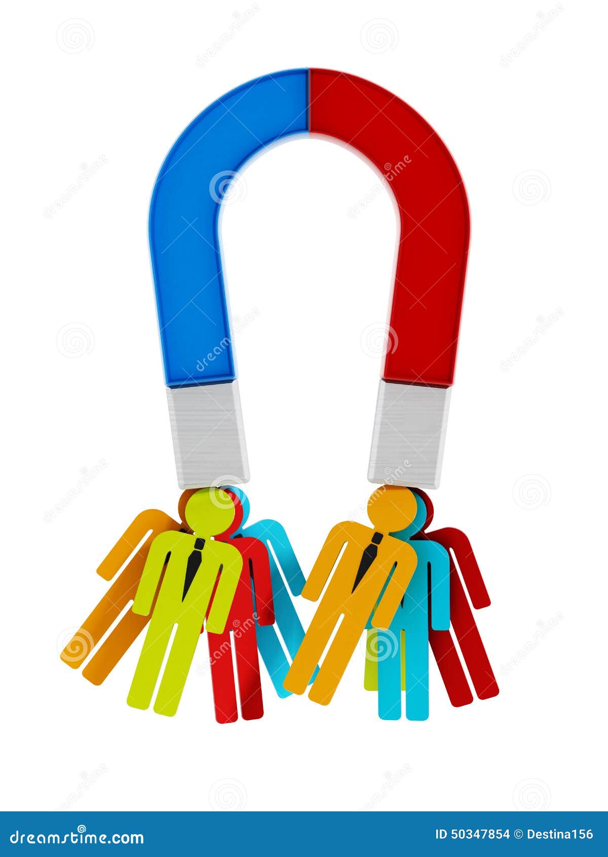 People Magnet Stock Photography | CartoonDealer.com #50347862