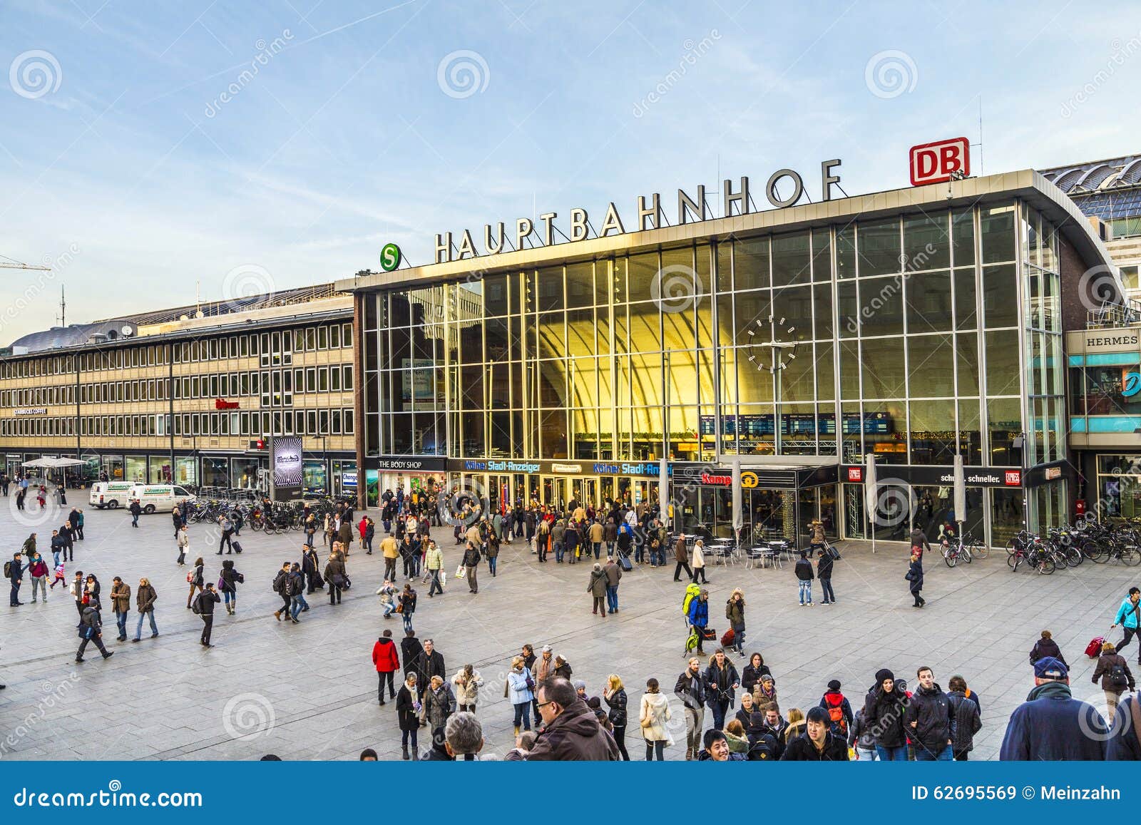 People on the Main Train Station in Cologne in Germany Editorial Stock ...