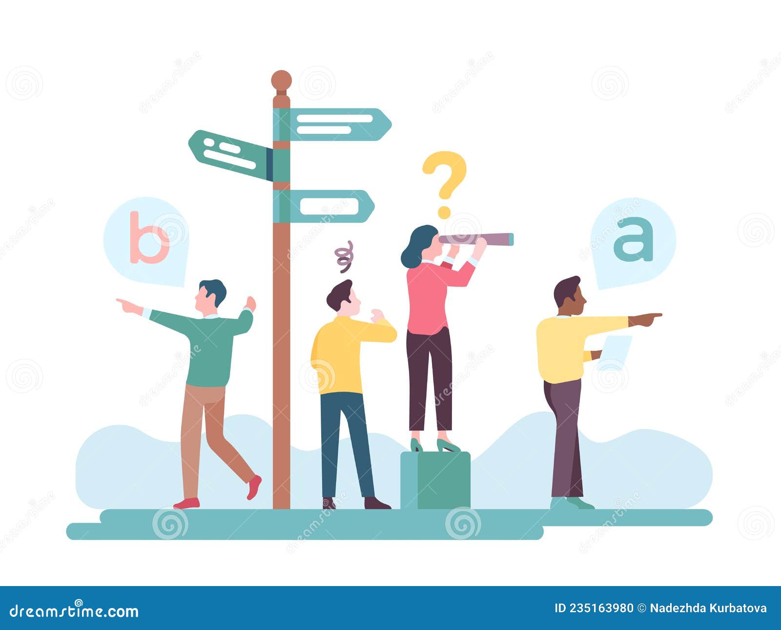 Map Pointer. The Pointer Of Important Objects, Warning Of Danger On The ...