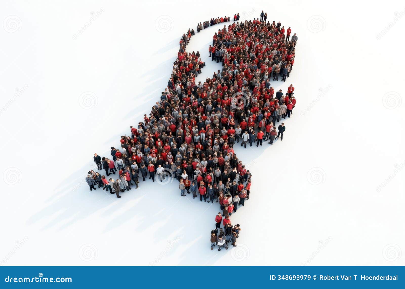 People Making Op a Map of the Netherlands 6-12-2024 Stock Illustration ...