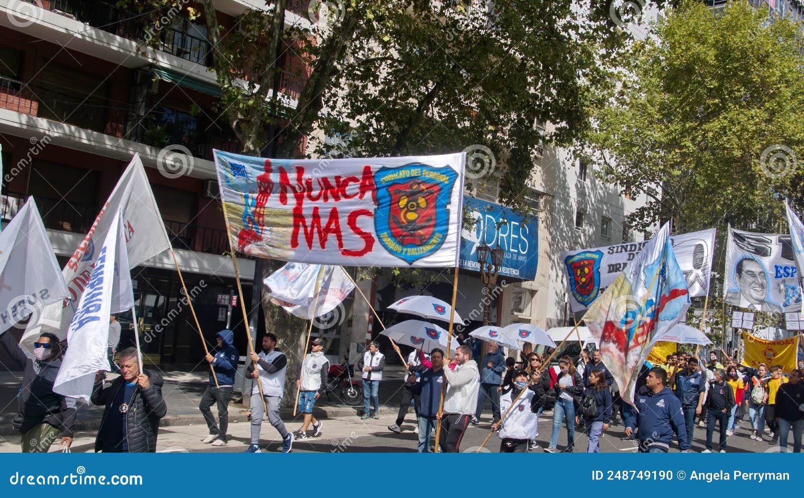 People Marching in a Day of Remembrance Procession Editorial Image ...