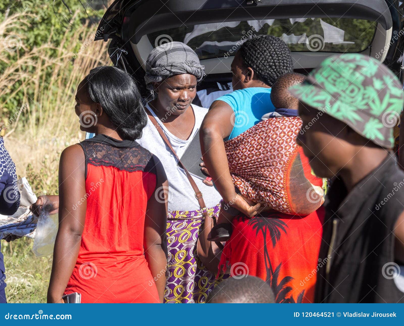 People at the Market, North Botswana Editorial Photo - Image of ...