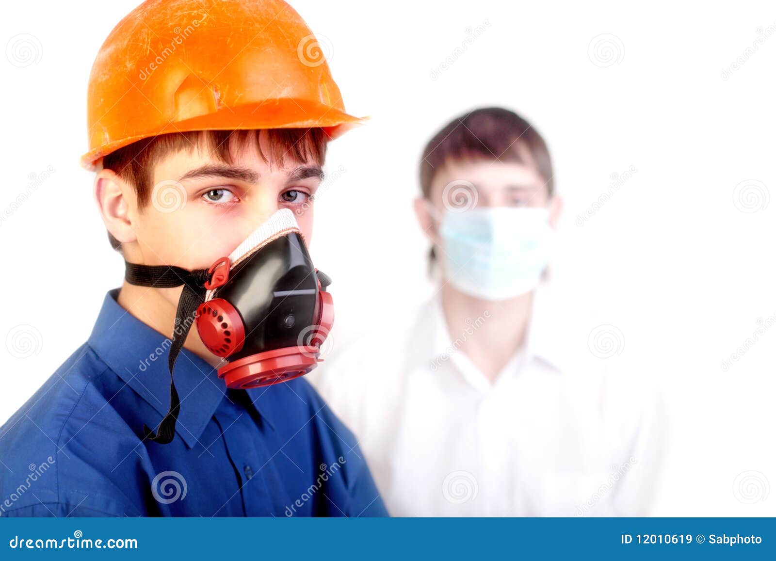 People in mask stock image. Image of head, protective - 12010619