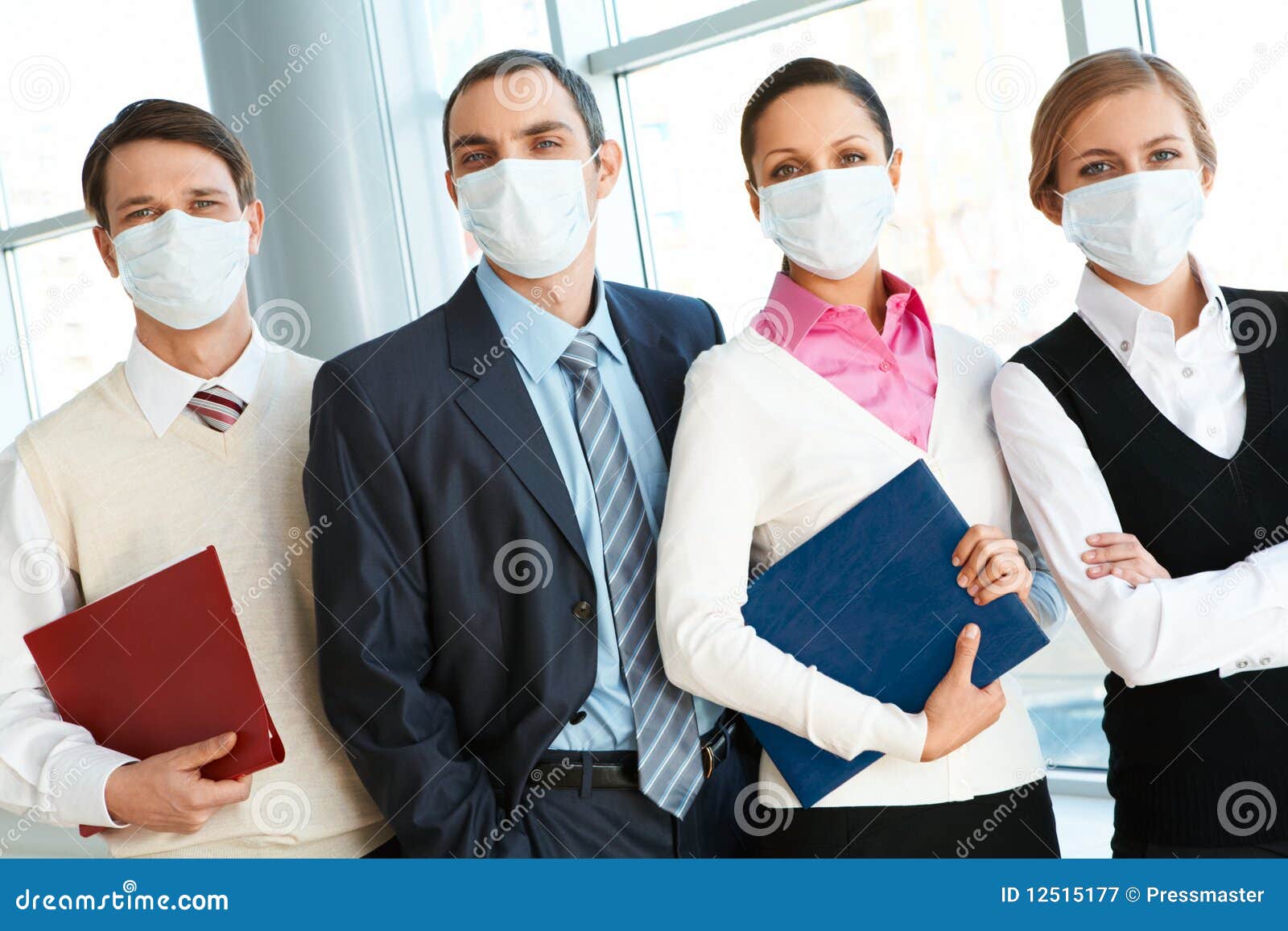 People in masks stock image. Image of healthcare, influenza - 12515177