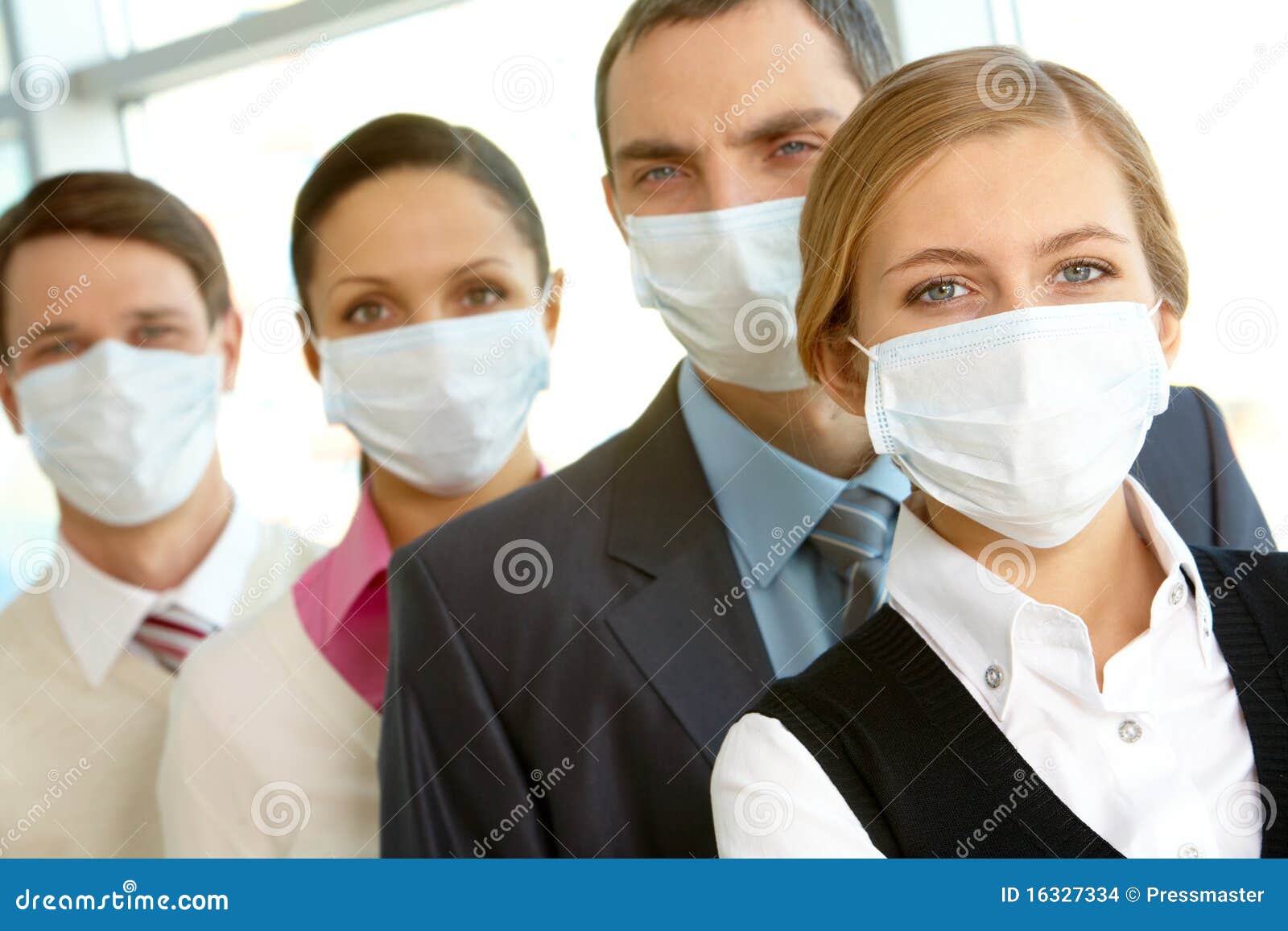 People In Masks Stock Images - Image: 16327334