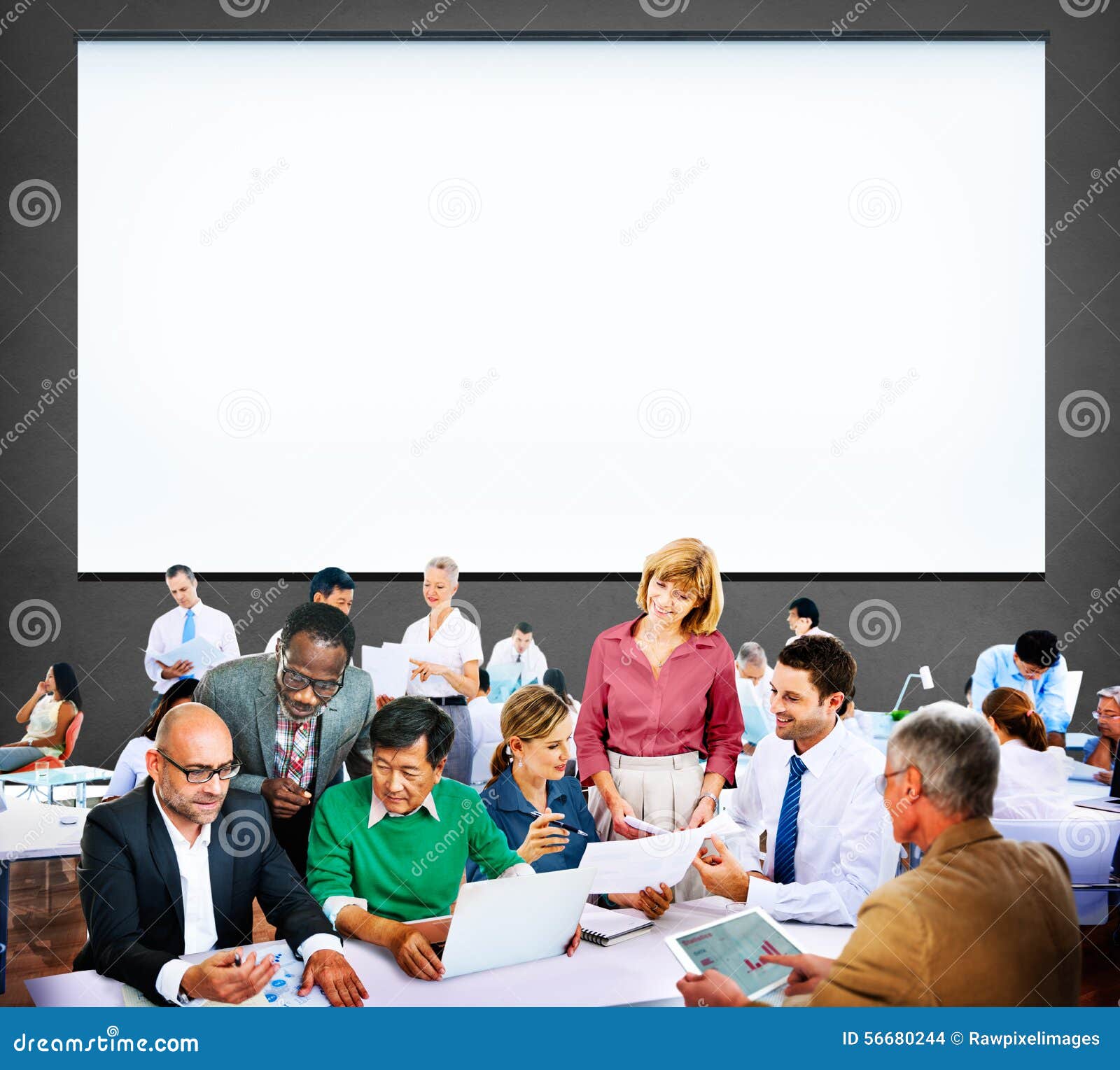People Meeting Conference Teamwork Discussion Concept Stock Photo ...