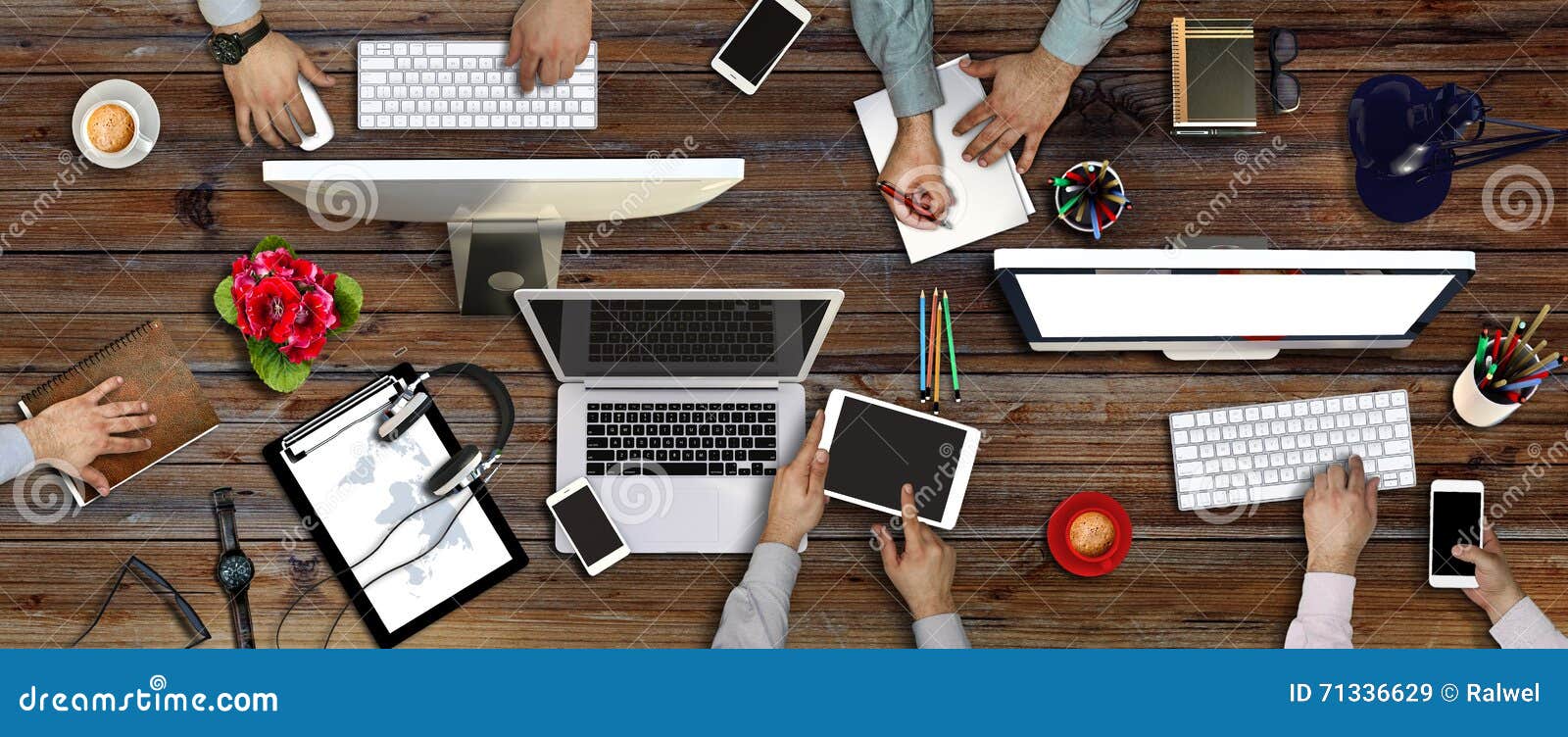 People Meeting Corporate Working Technolog Concept Stock Image - Image ...